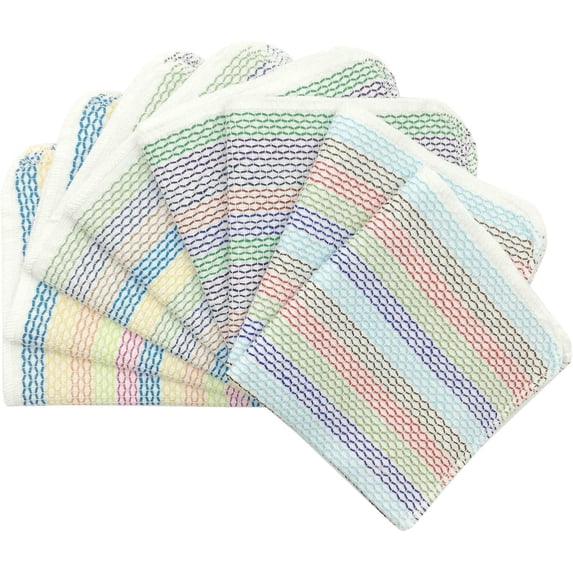 Cleaning Rags Tidy Dish Cloths Dish Rags Cleaning Cloth, Absorbent Odor ...