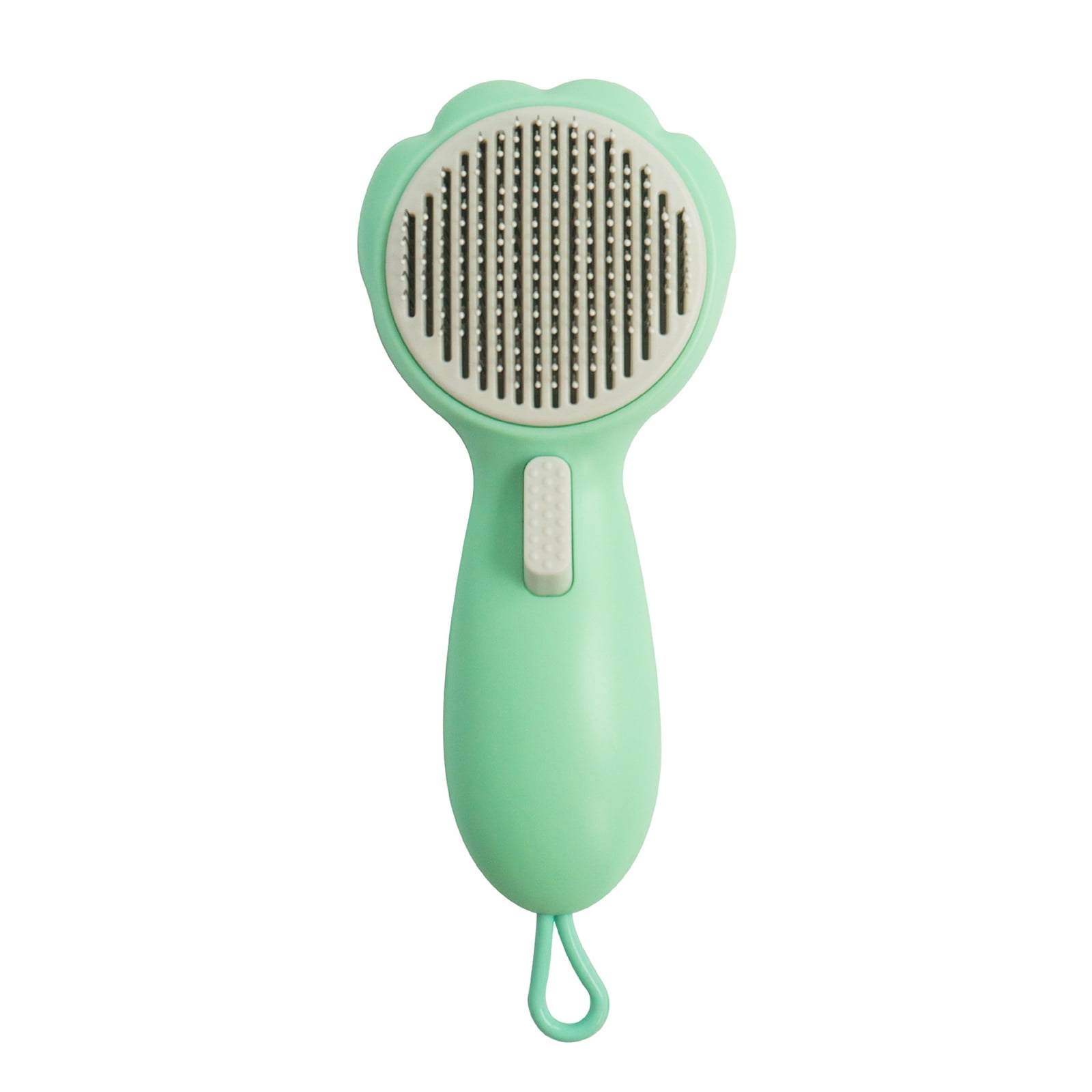 Cleaning Slickers Brush Easy to Clean Grooming Comb for All Hair Types ...