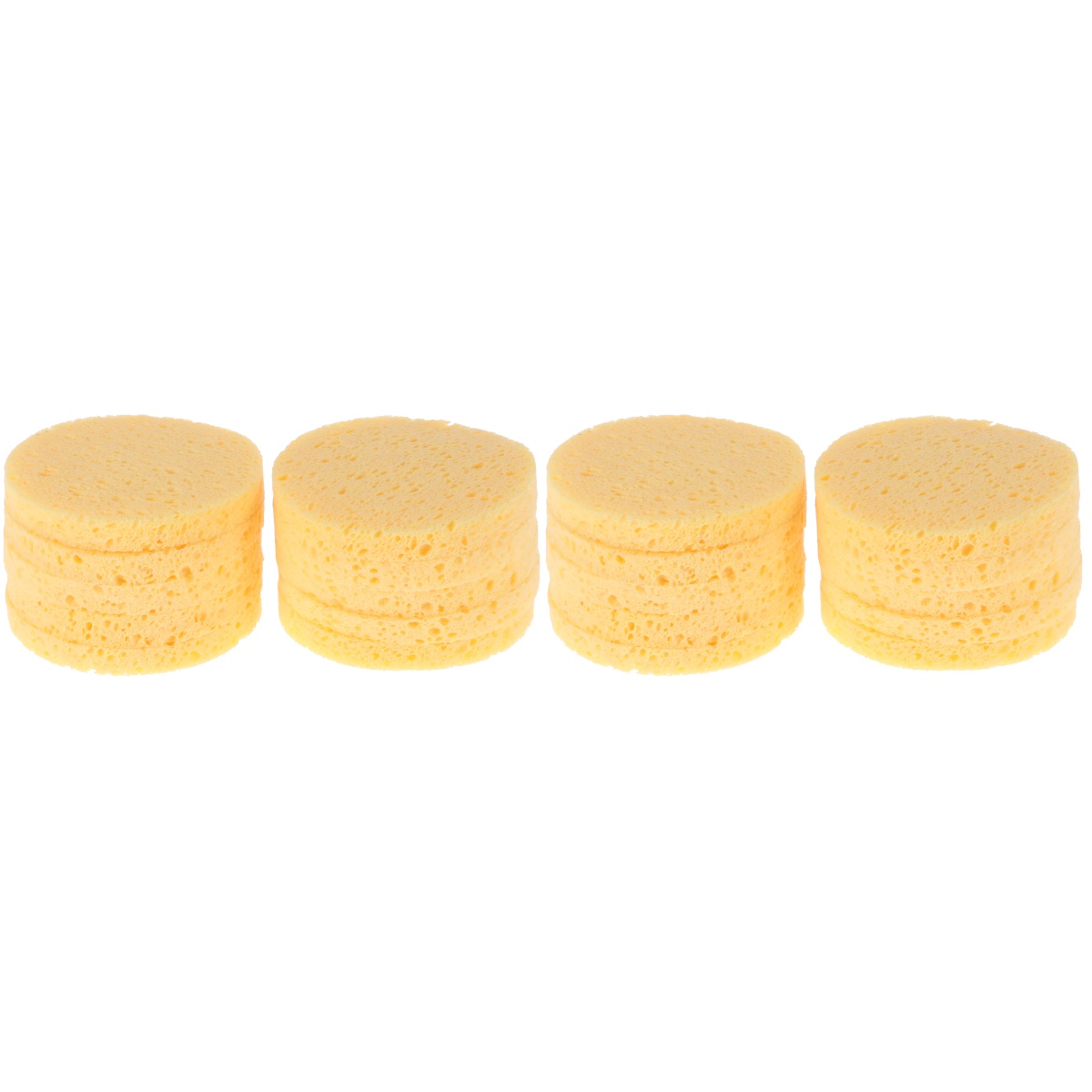 Cleaning Sponge Makeup Removal Puff Facial Sponges Compressed Round ...