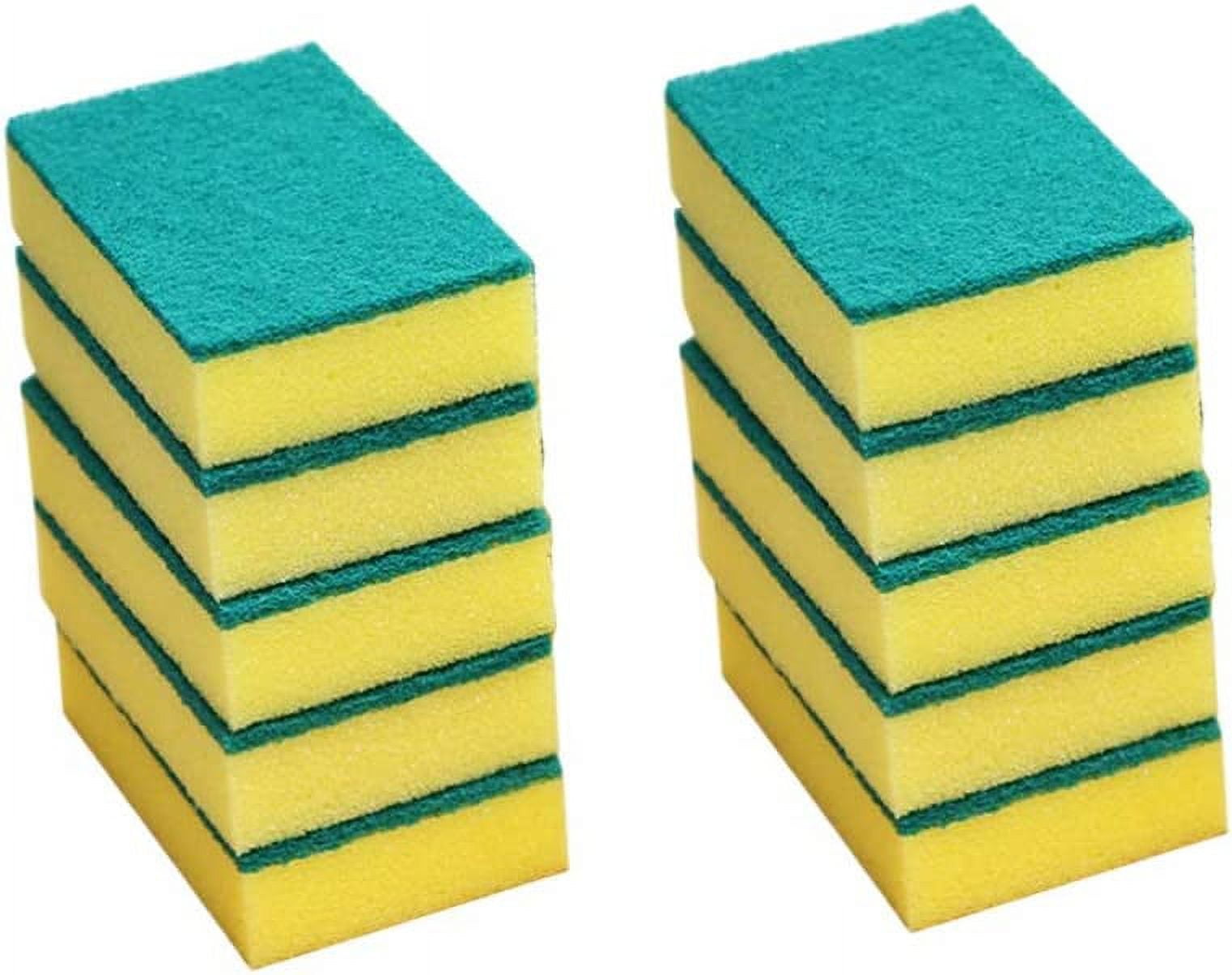 Cleaning Sponge Pad 10pcs Kitchen Cleaning Sponge Multifunctional ...