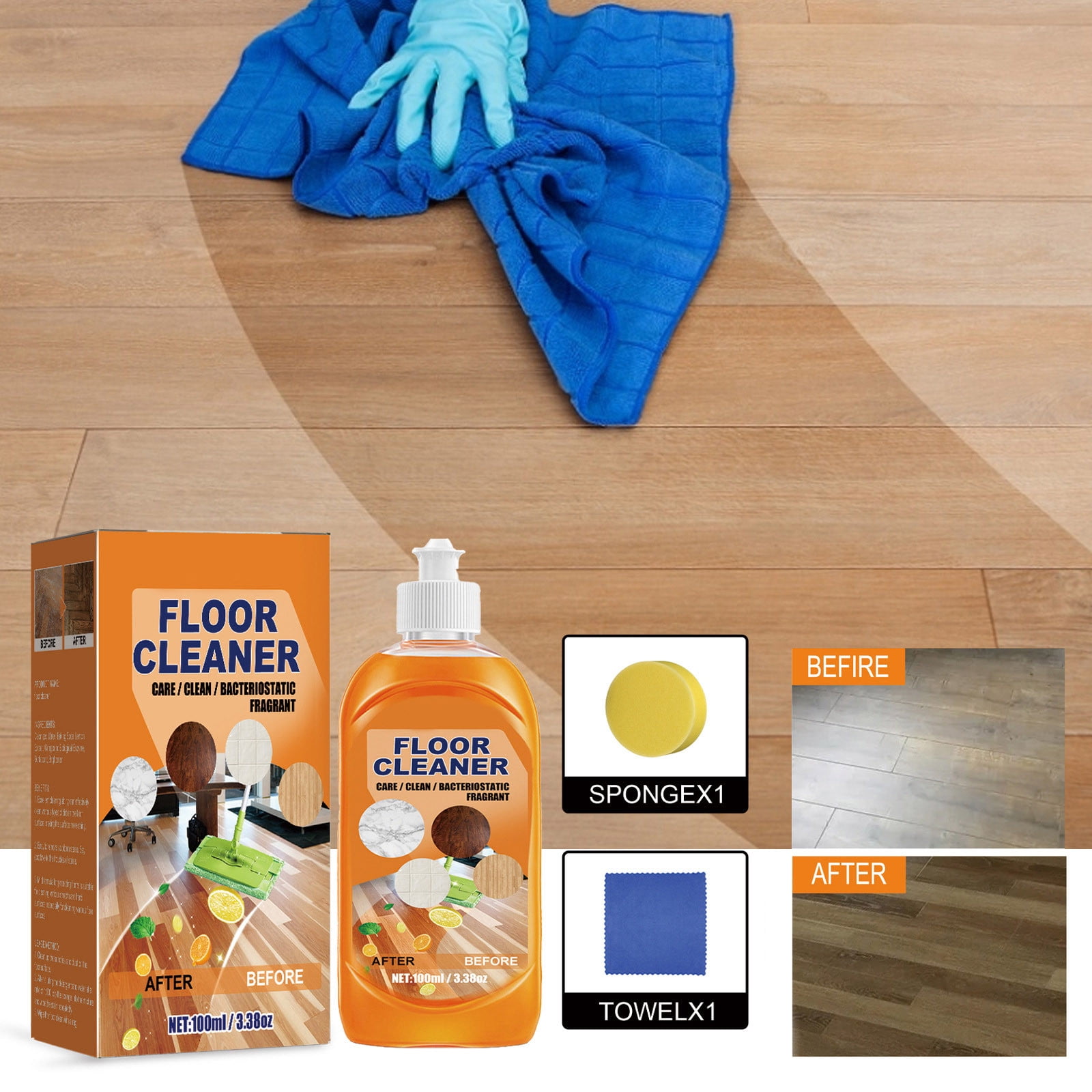 Cleaning Spray Powder Cleanser Cleaner Spray Floor Cleaner Effective ...