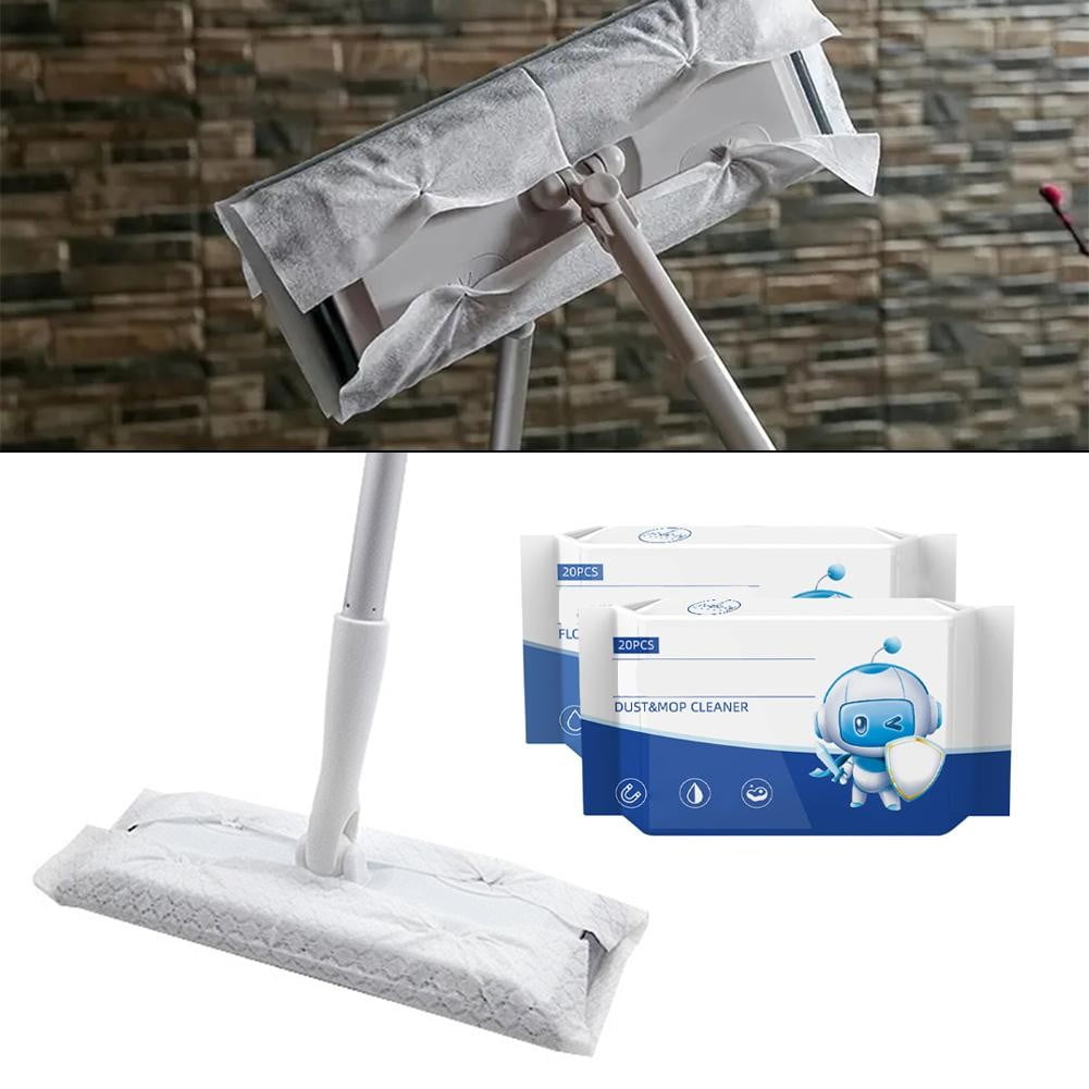 Cleaning Starter Kit 2 In 1 Dust Removal Hardwood Floor Flat Mop Wet ...