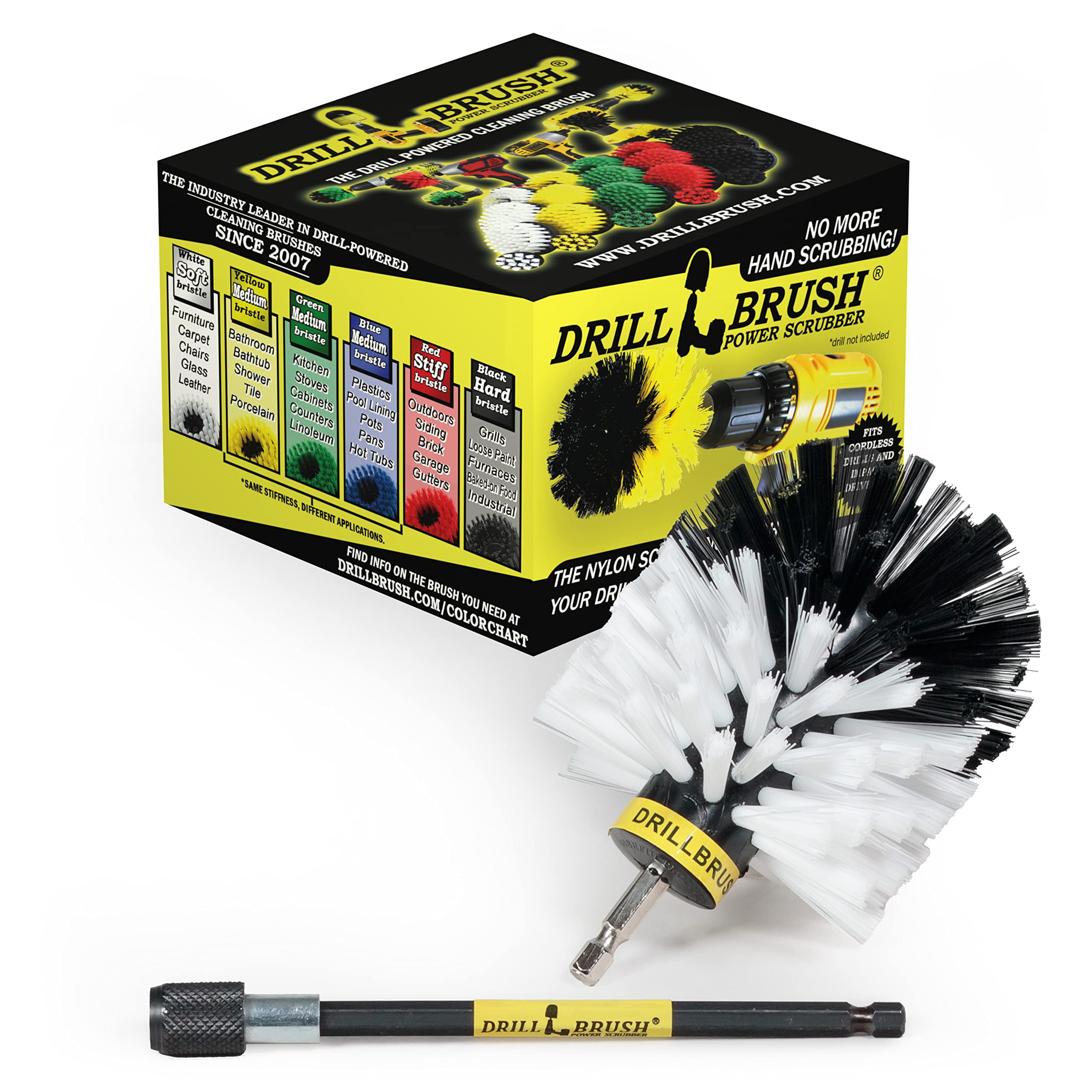 Cleaning Supples - Car Accessories - Drill Brush - Wheel Scrubbing ...