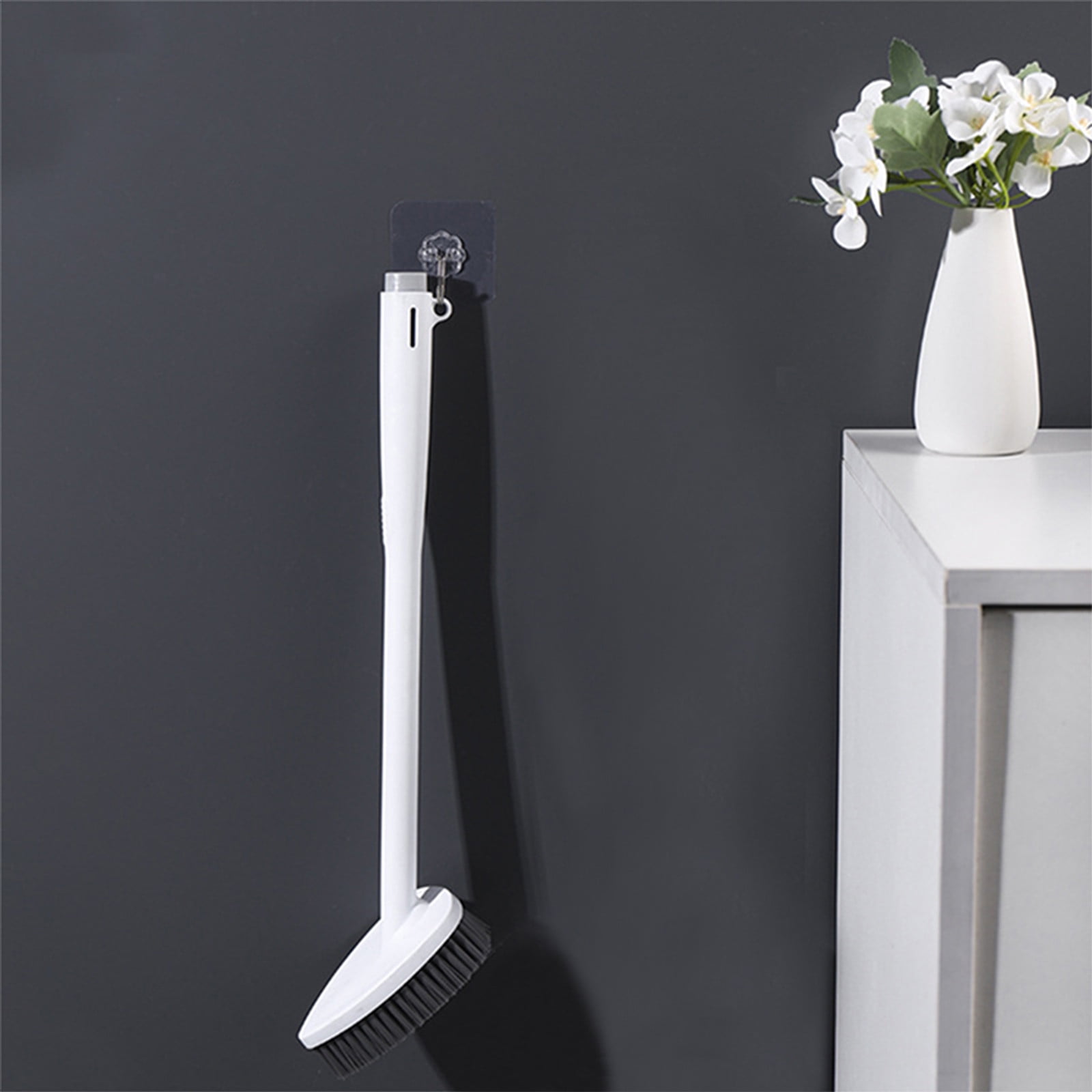 Cleaning Supplies under $5 kkbbma Toilet Brush , PP Bristles Bathroom ...