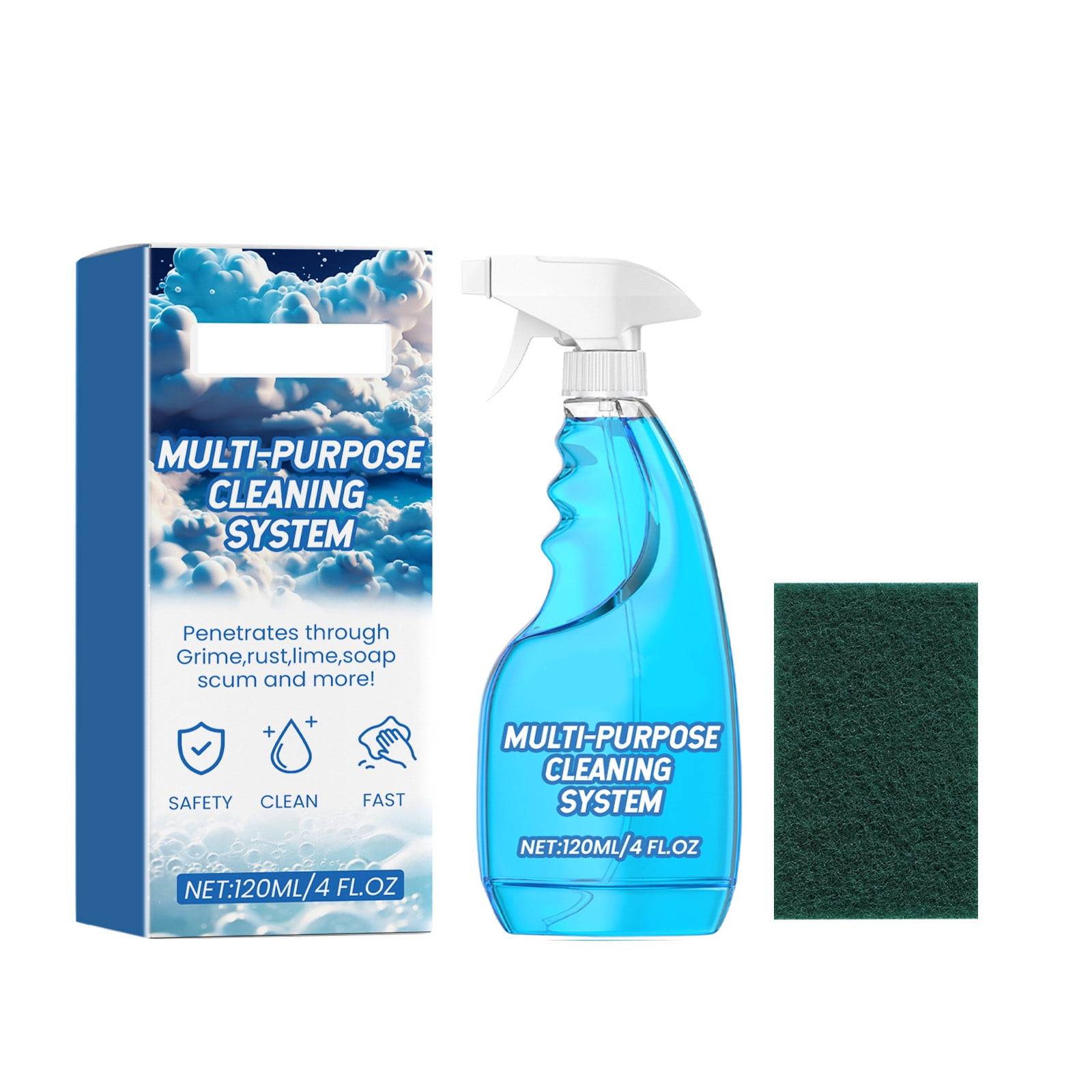 Cleaning Supplies All-Purpose Cleaning Spray Kit Multi-Surface Cleaner ...