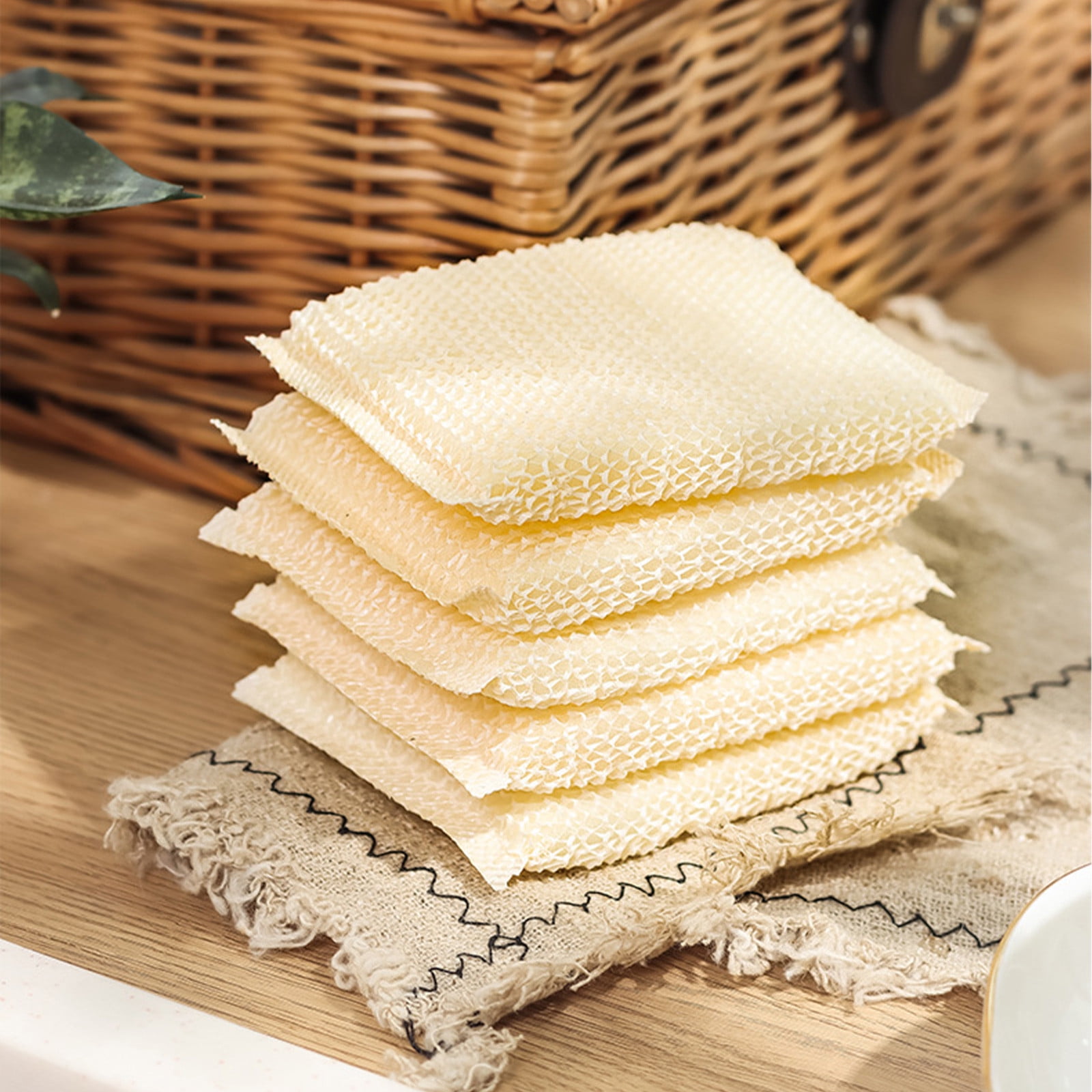 Cleaning Supplies under $5 kkbbma Multipurpose Dishwashing Rags, Fibre ...