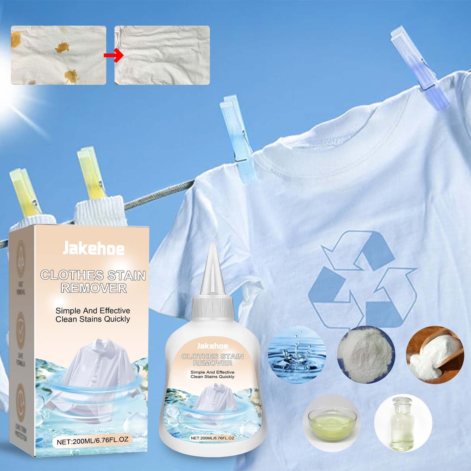 Cleaning Supplies Clearance Lawor Clothes Stain Remover Household ...