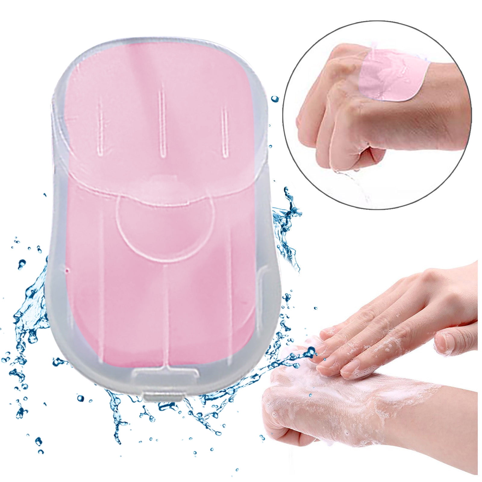 Cleaning Supplies! Disposable Portable Soap Tablets Mini Outdoor Hand ...