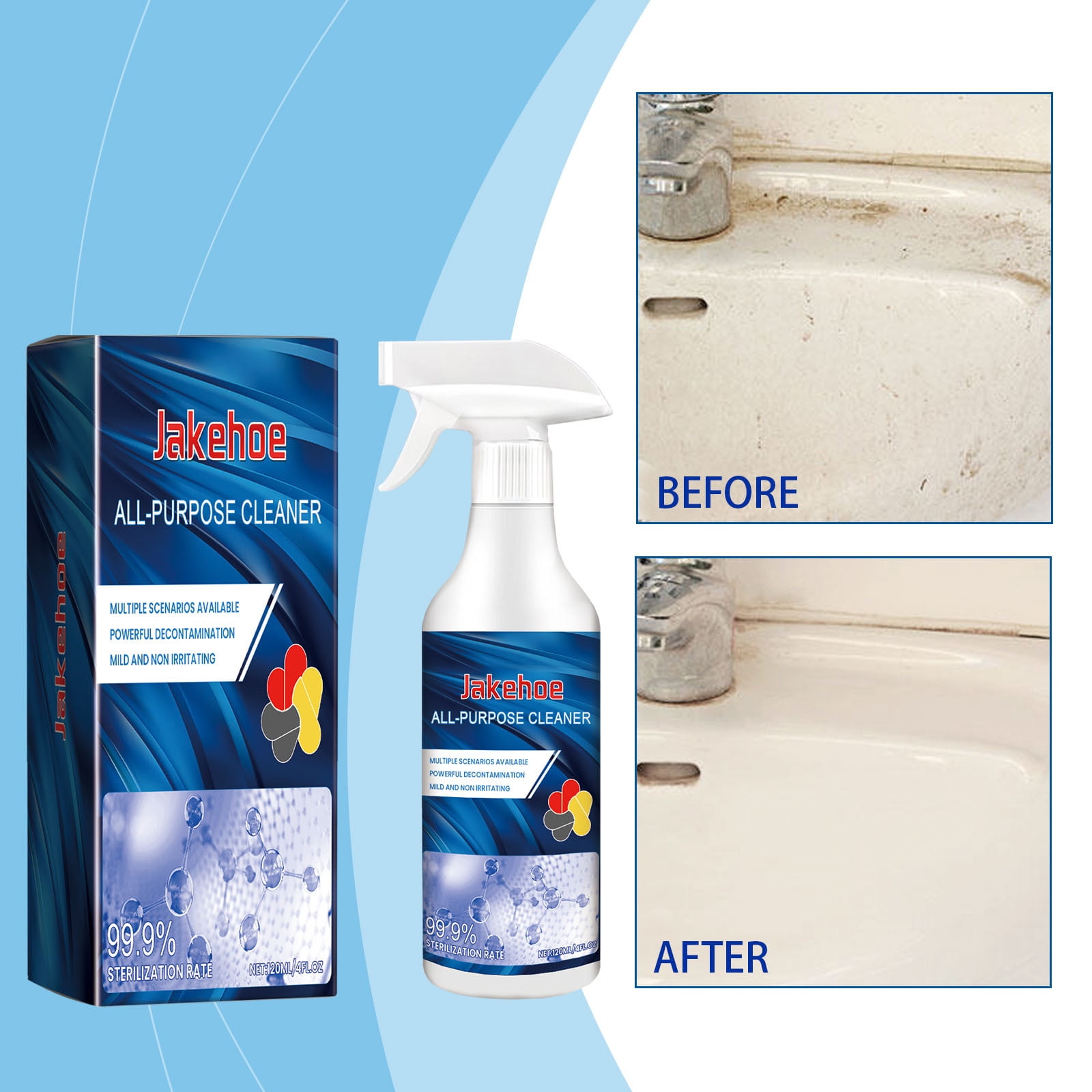 Cleaning Supplies Lawor Multi-Purpose Cleaner To Stains Clean Various ...