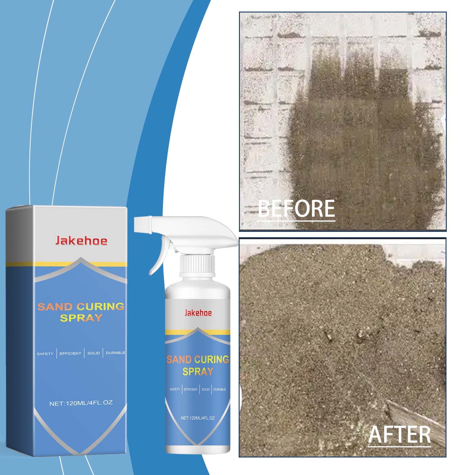 Cleaning Supplies Lawor Powerful Sand Curing Spray Effectively Fixes ...