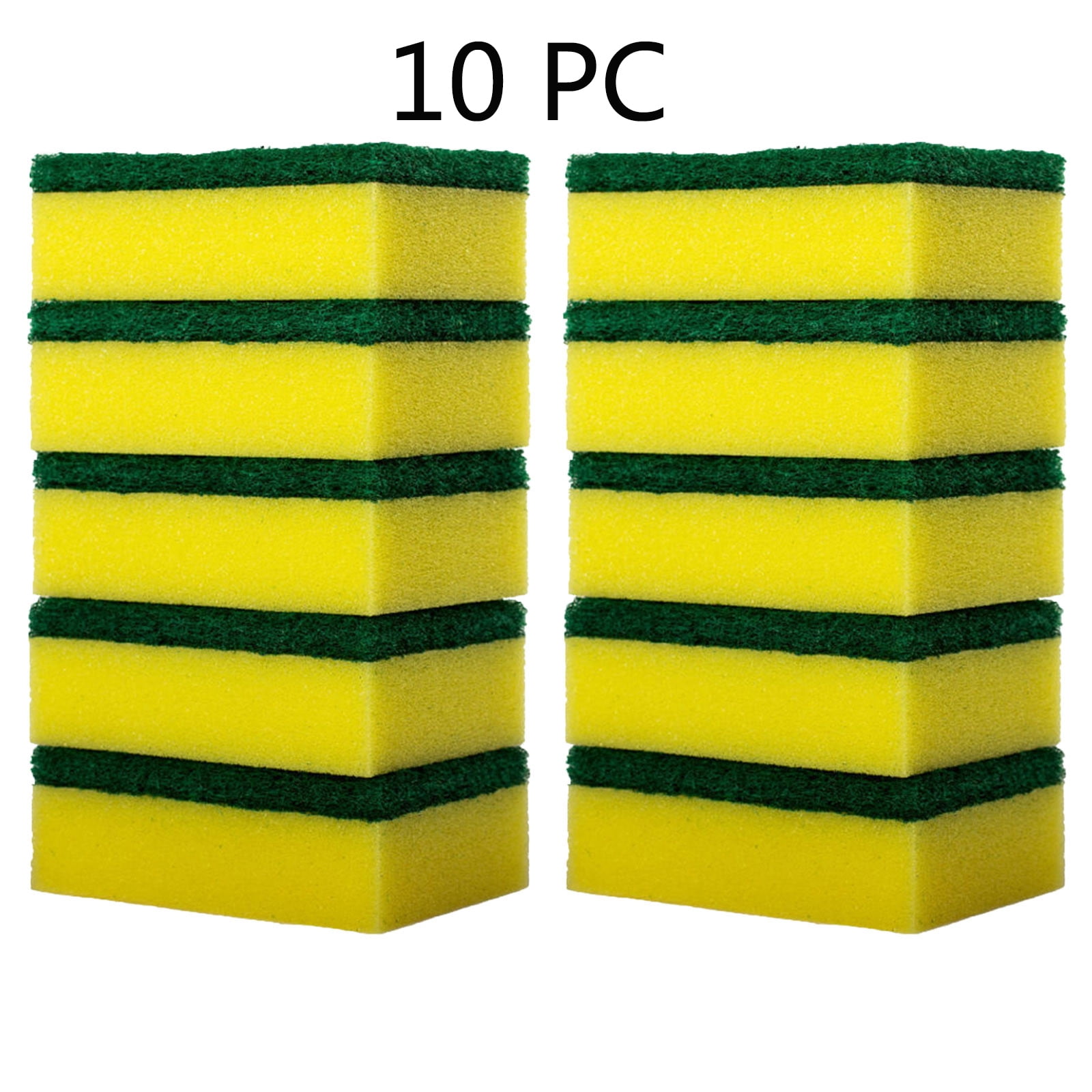Cleaning Supplies amlbb Kitchen Cleaning Sponges Pack of 10 Dishwashing ...