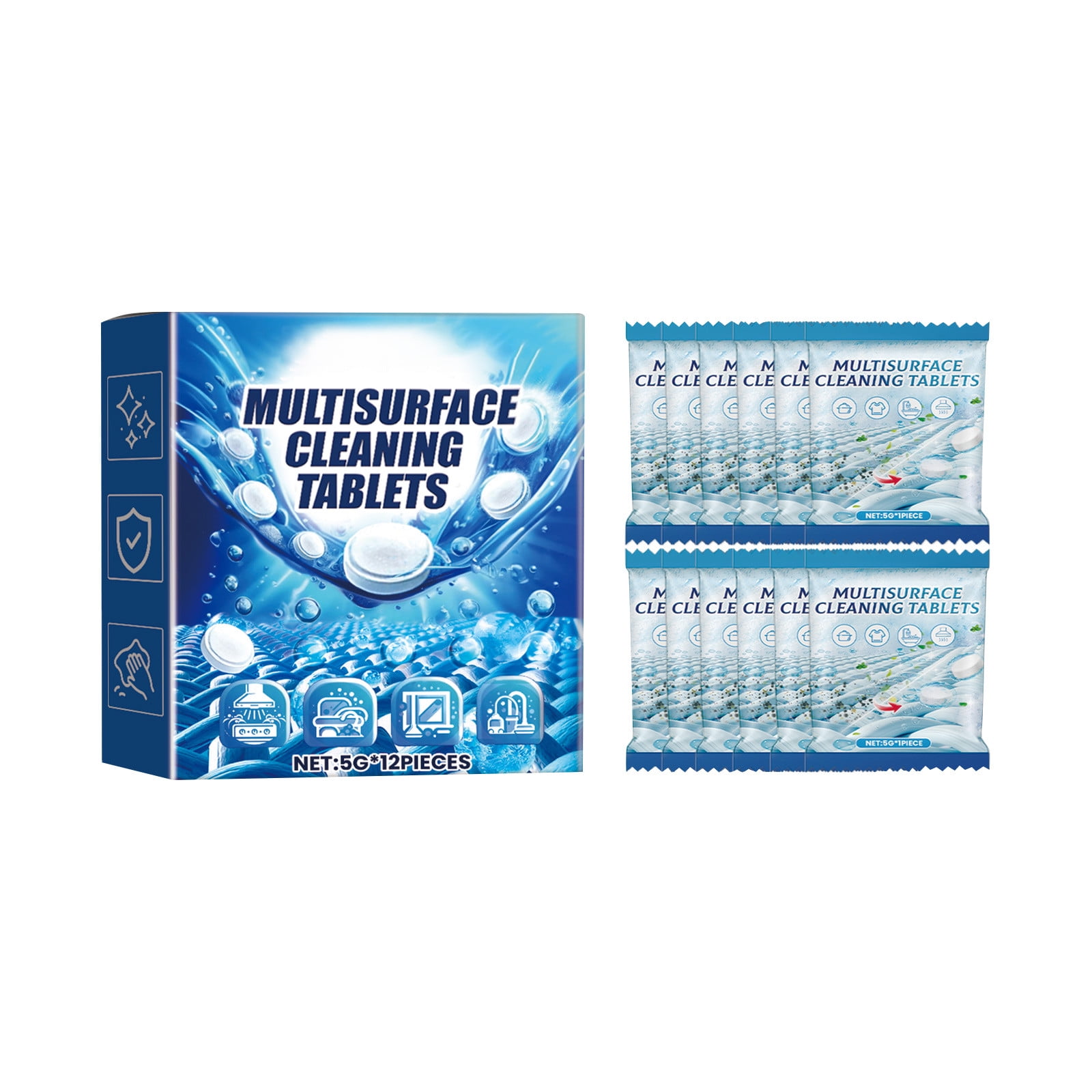 Cleaning Tablets Multi Surface Oil Cleaning And Descaling,Easy To ...