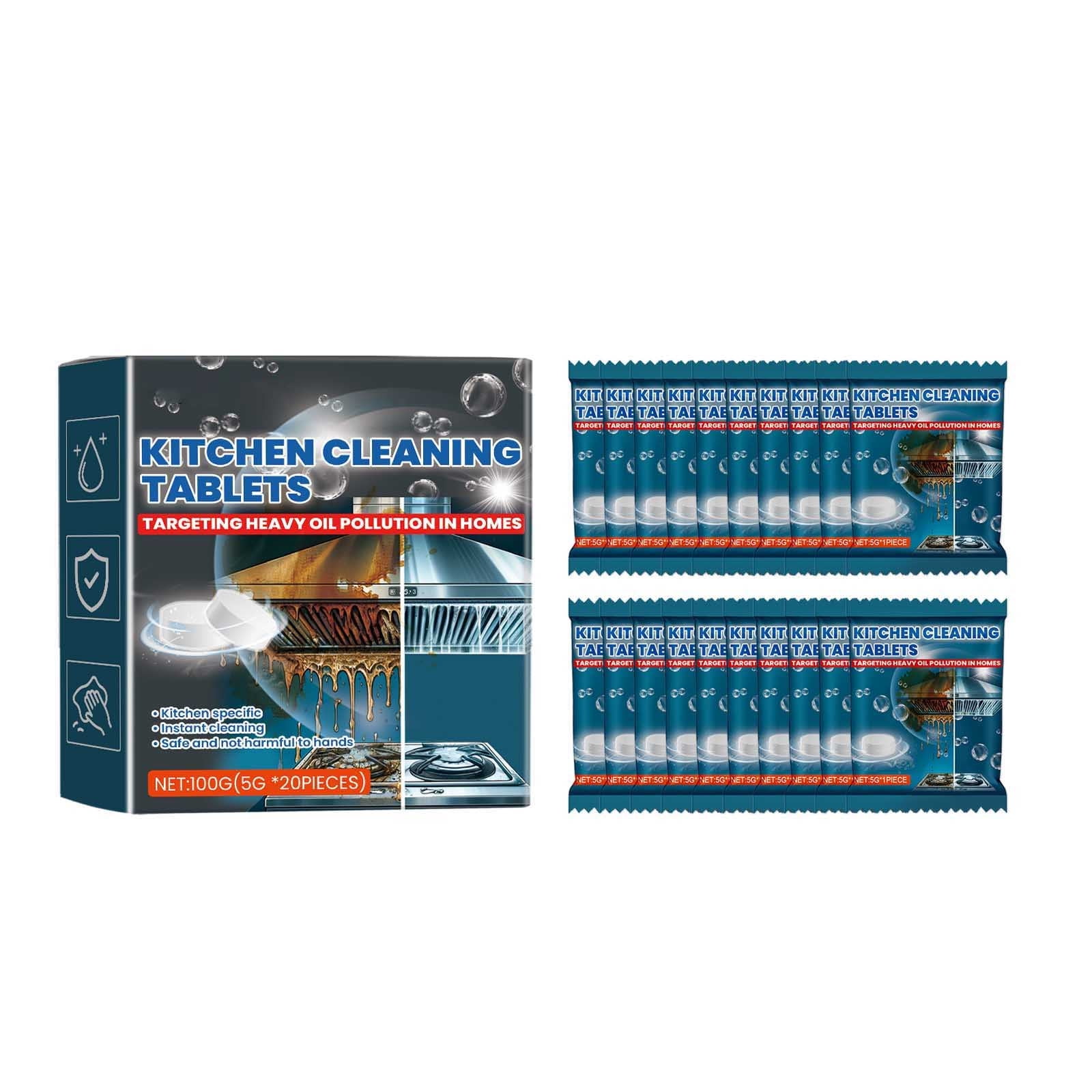 Cleaning Tablets for Removing Cup Tea Scale and Grease, Household ...