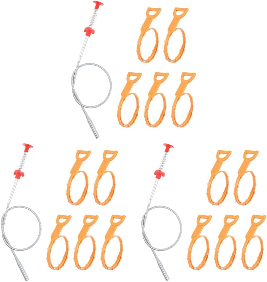 Cleaning Tool 18pcs s for Clean Reaching Claw Tool Bendable Auger ...