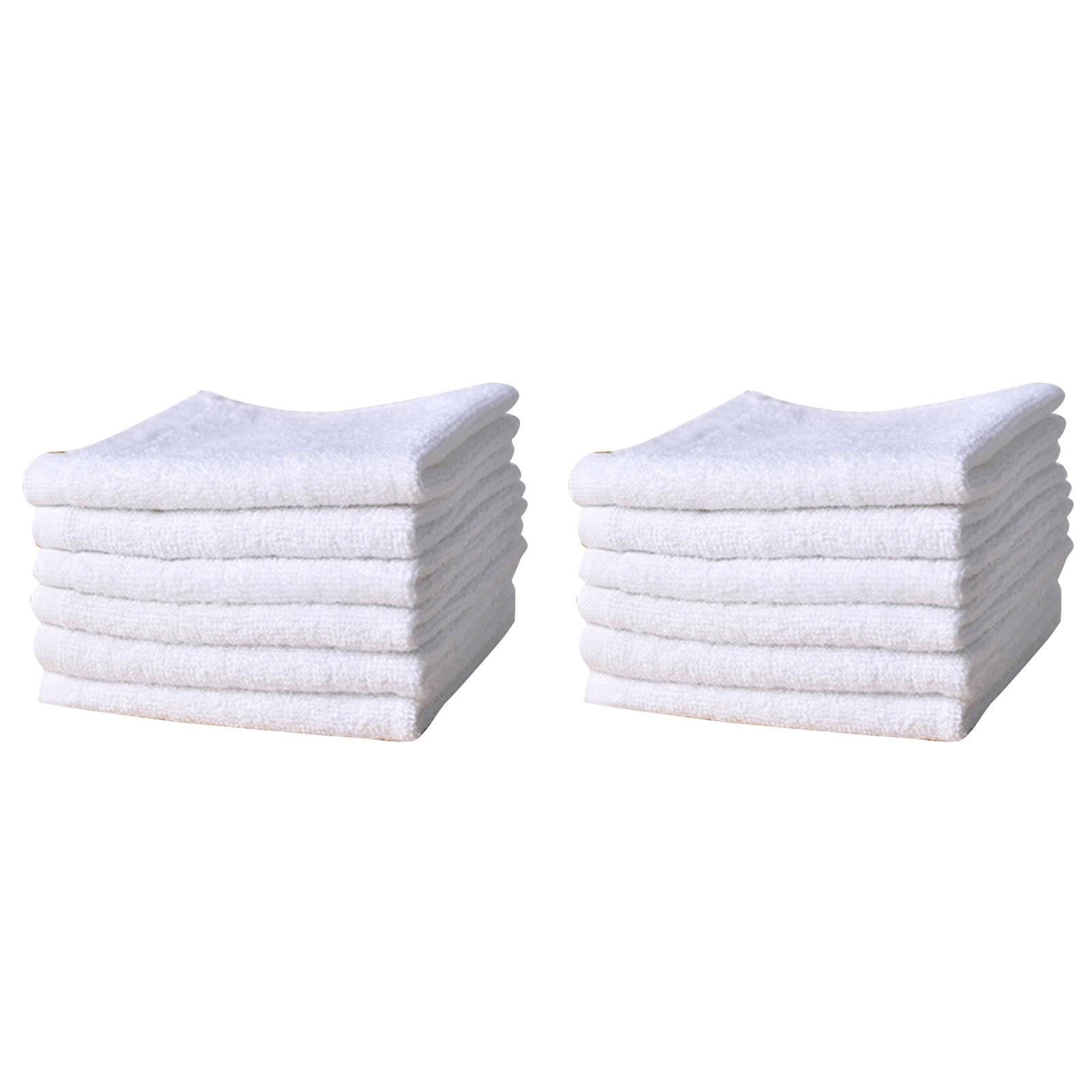 Cleaning Towels for Home, Soft Cotton Washcloths for face, 6 Packs Hand ...