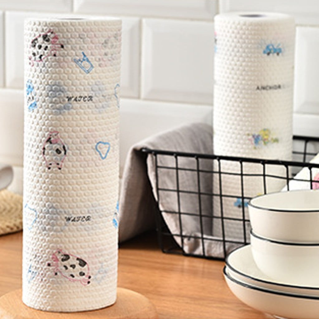 Cleaning Wipes,Eco-friendly Non-woven Kitchen Car Rag Multi-purpose ...