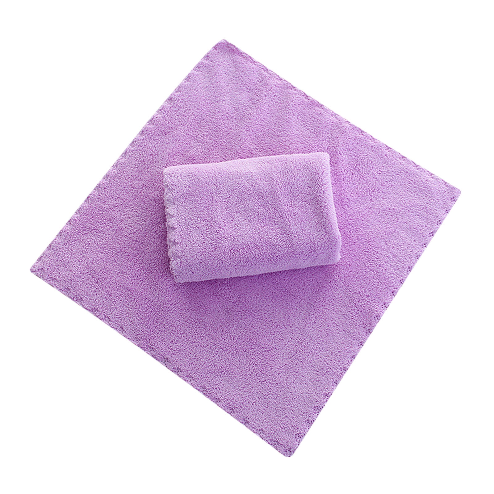 Cleaning Wipes for Kitchen Coral Fleece Square Handkerchief Soft ...