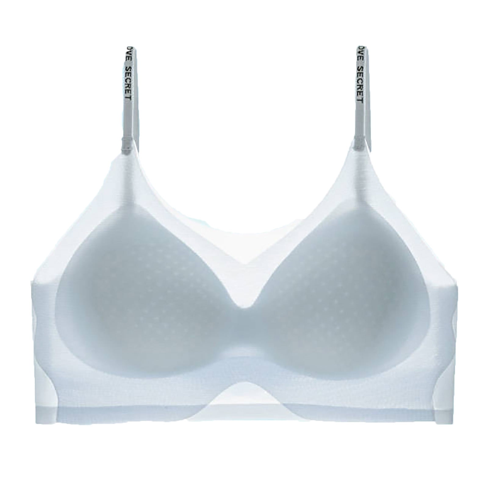 Cleaning Women Lace Trim Bra One Piece Seamless Bralettes Wire-Free ...