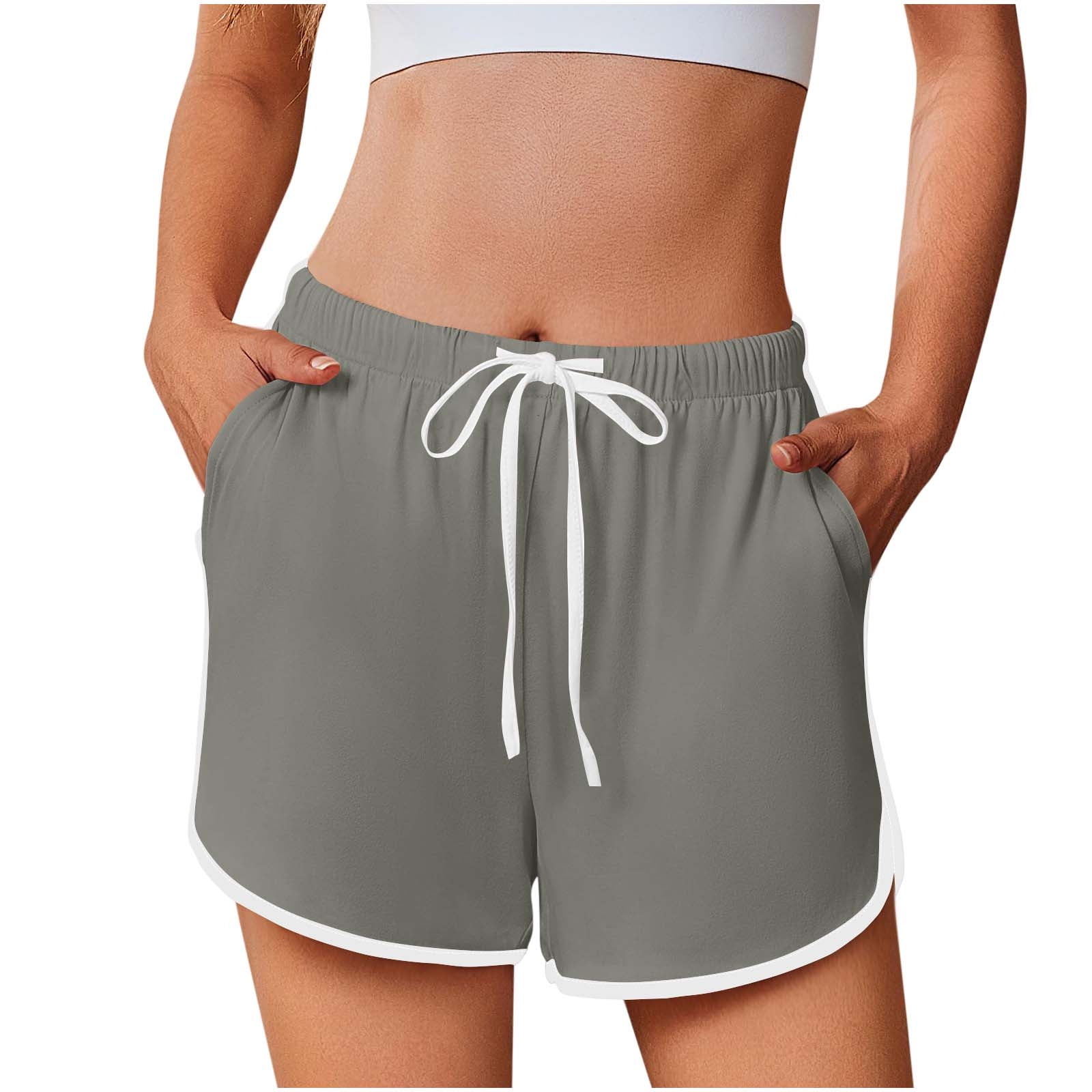 Cleaning Womens Pajama Shorts Soft Sleep Bottoms Plus Size Lounge ...
