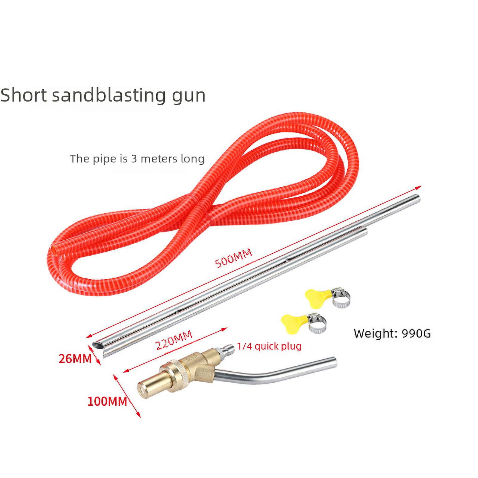Cleaning machine high pressure sandblasting gun ceramic core pure ...
