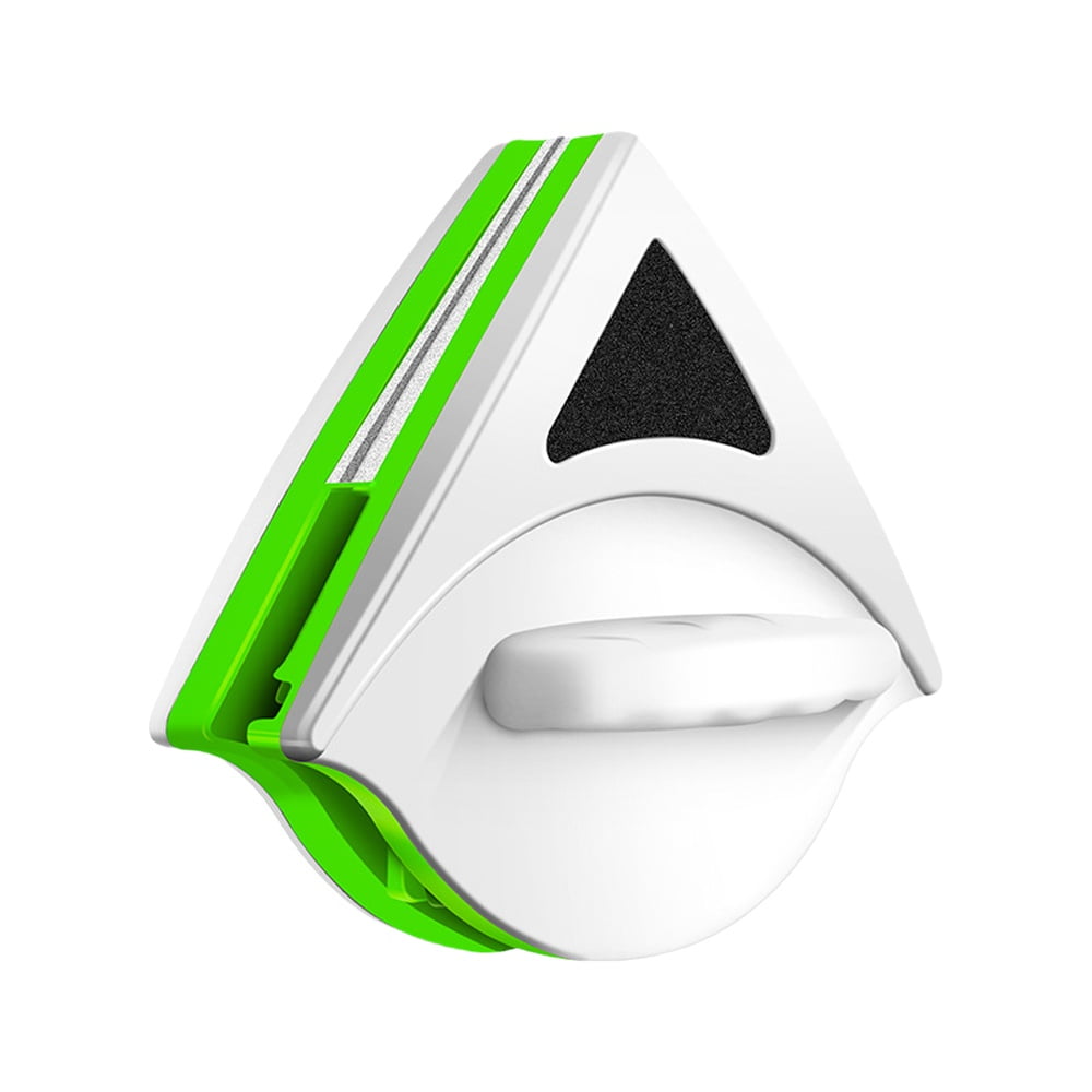 Cleaning triangular magnetic double-sided high-rise glass wiping double ...