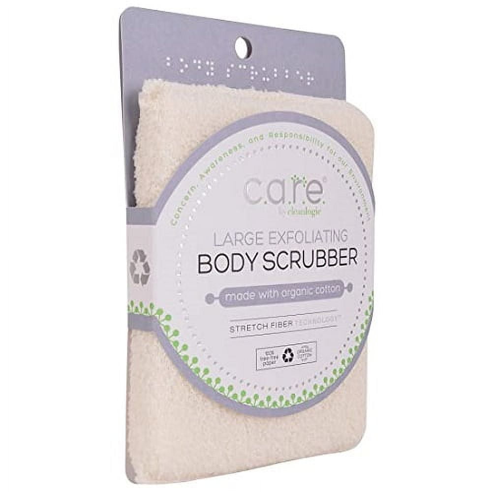 Cleanlogic Bath and Body Care Large Exfoliating Body Scrubbers Made ...