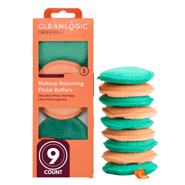 Cleanlogic Exfoliating Scrubber for Facial Cleansing - Dual Texture ...