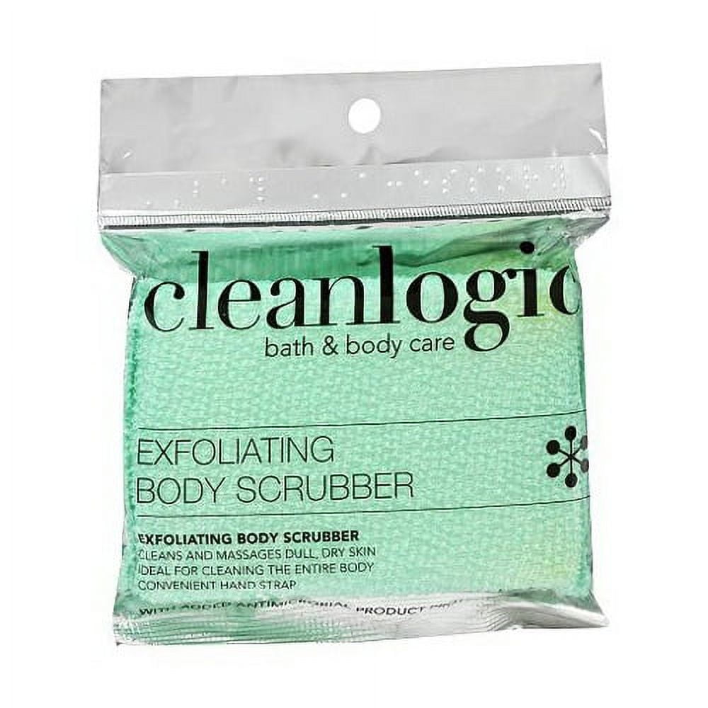 Cleanlogic Exfoliating Body Scrubber, 1 Ea, 6 Pack - Walmart.com