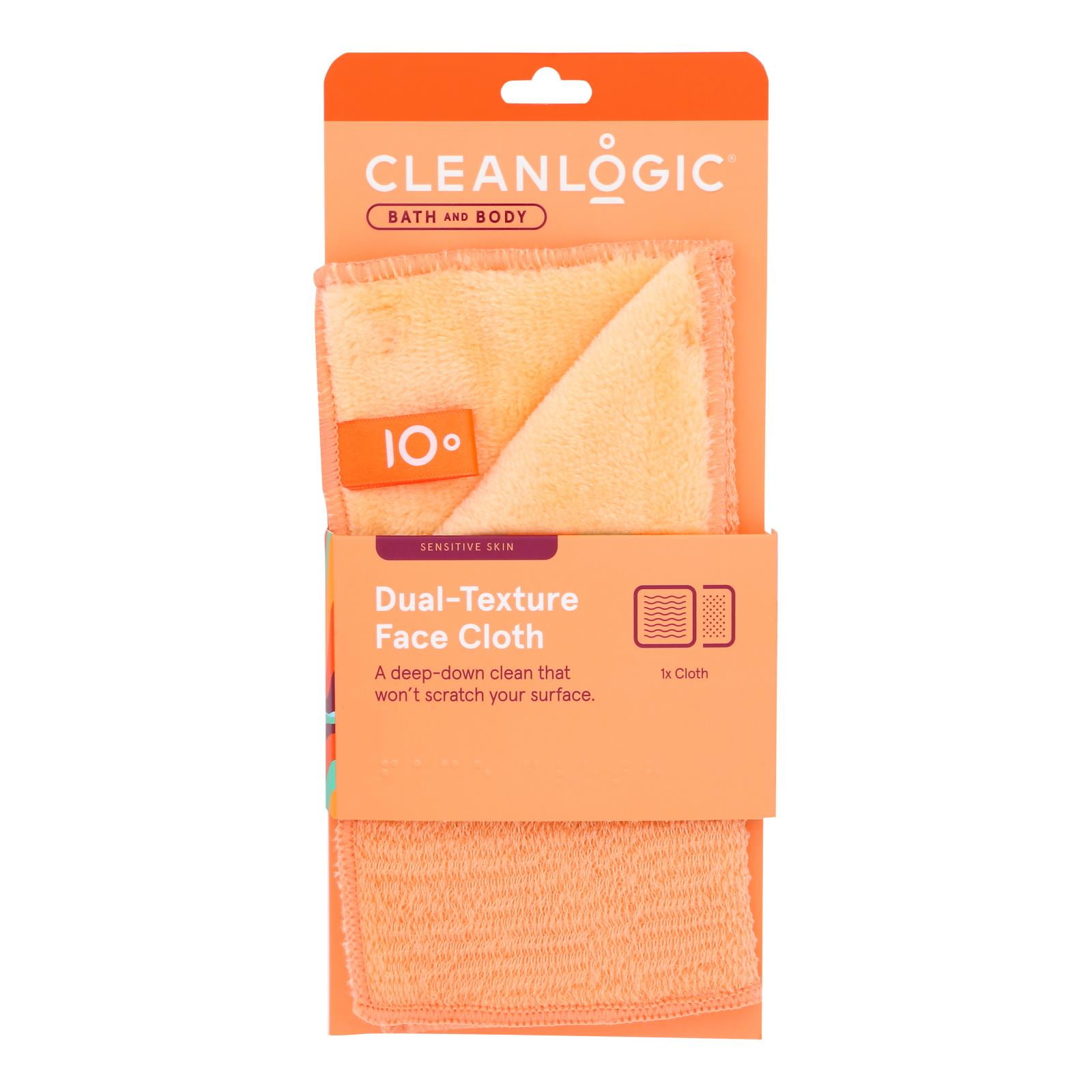 Cleanlogic - Face & Body Clth Dual Txtr - 1 Each-1 Ct - Walmart.com