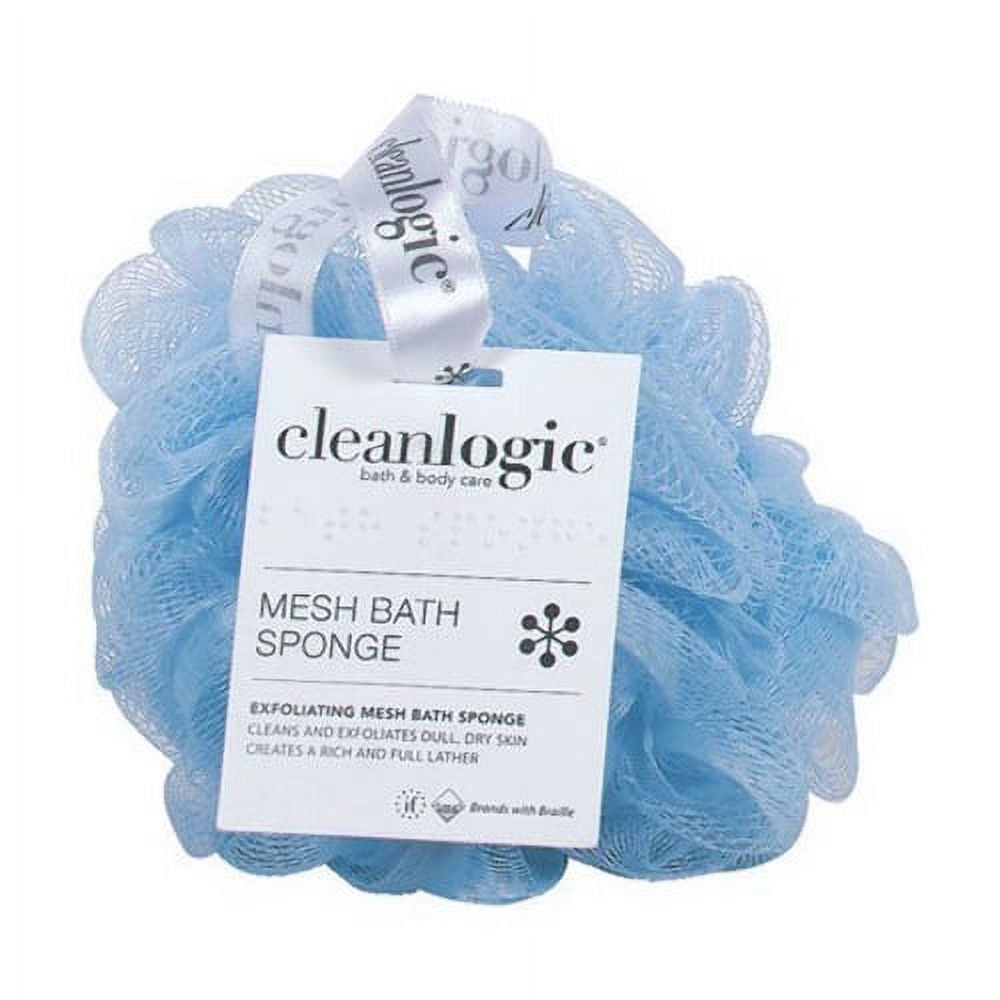 Cleanlogic Mesh Bath Sponge 40 G, Assorted Colors, 1 Ea - Walmart.com