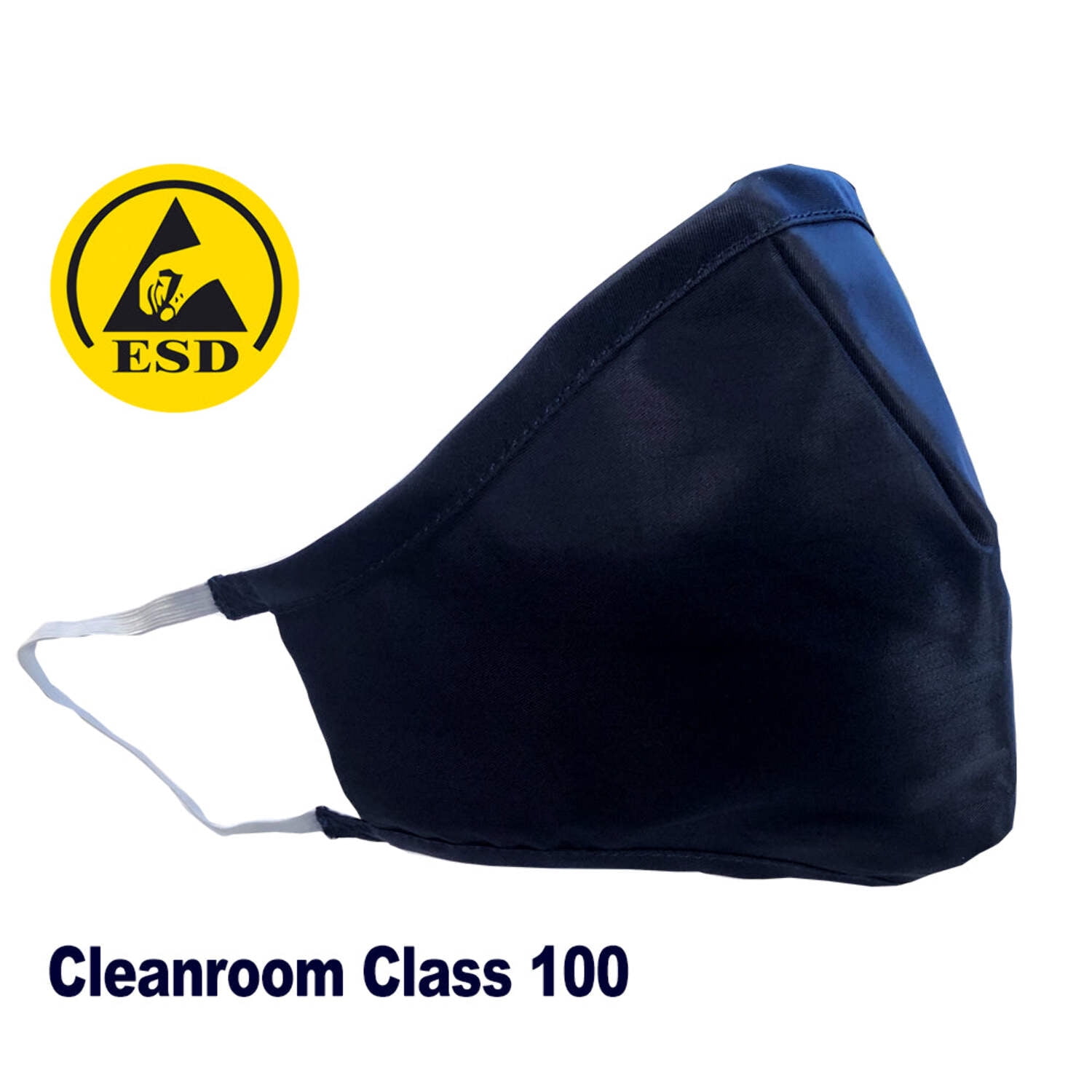 Cleanroom Face Mask - Anti-Static Cleanroom Safe, Reusable, Washable ...