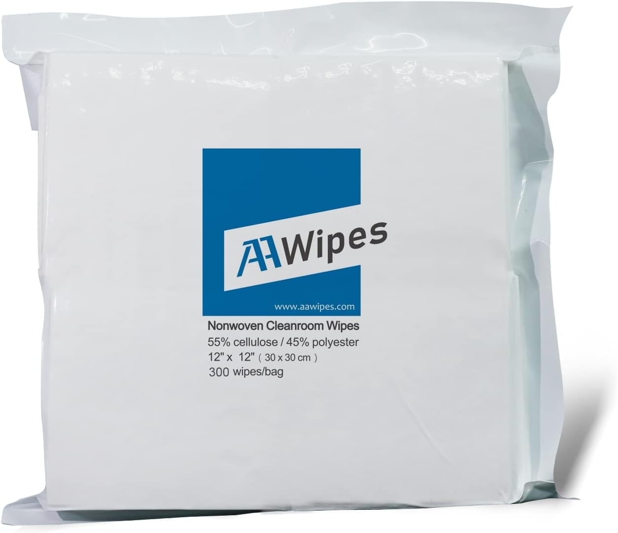 Cleanroom Wipes Nonwoven Wipers Cellulose/Polyester Blend 12" x 12 ...