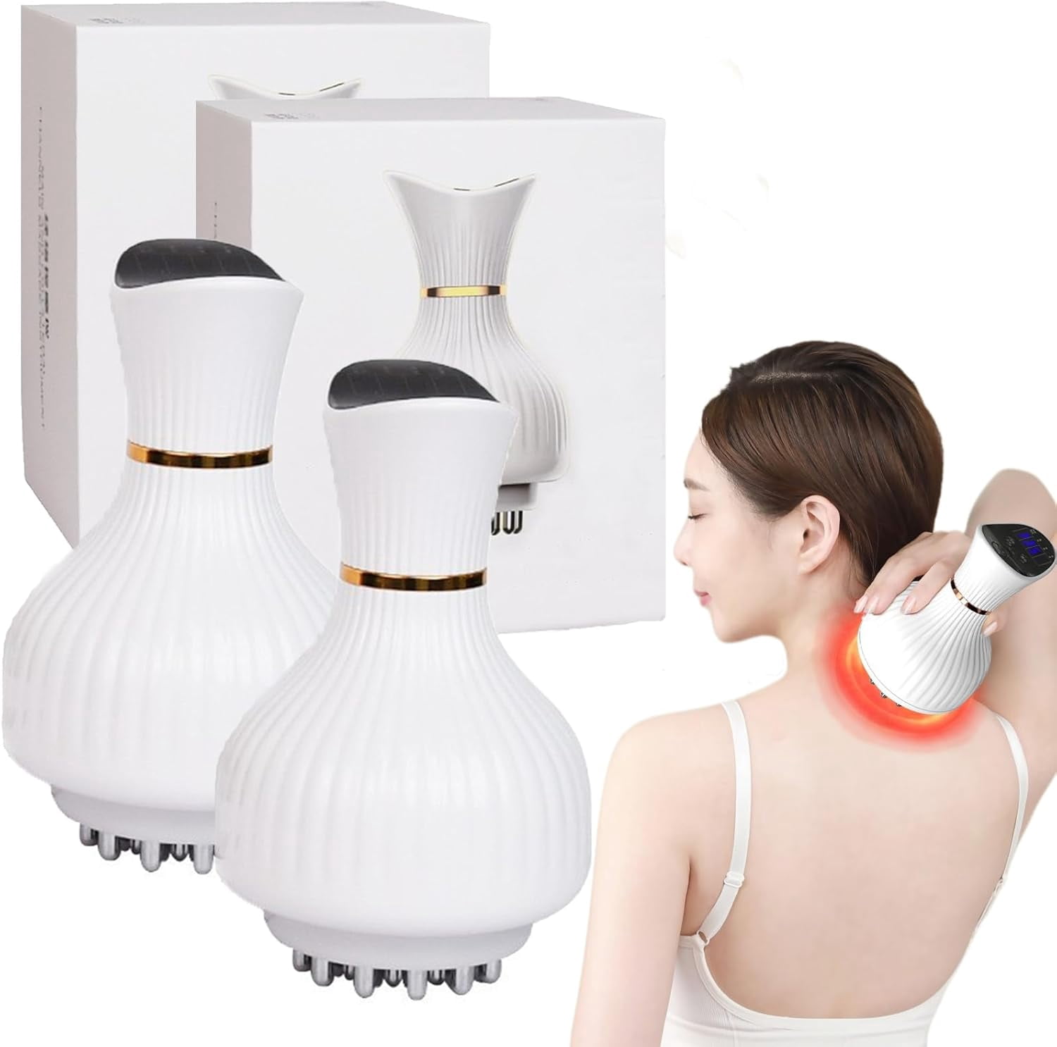 Cleanse - 4-in-1 Leg Massager, 4-in-1 Leg Massager Hand Held, Cordless ...
