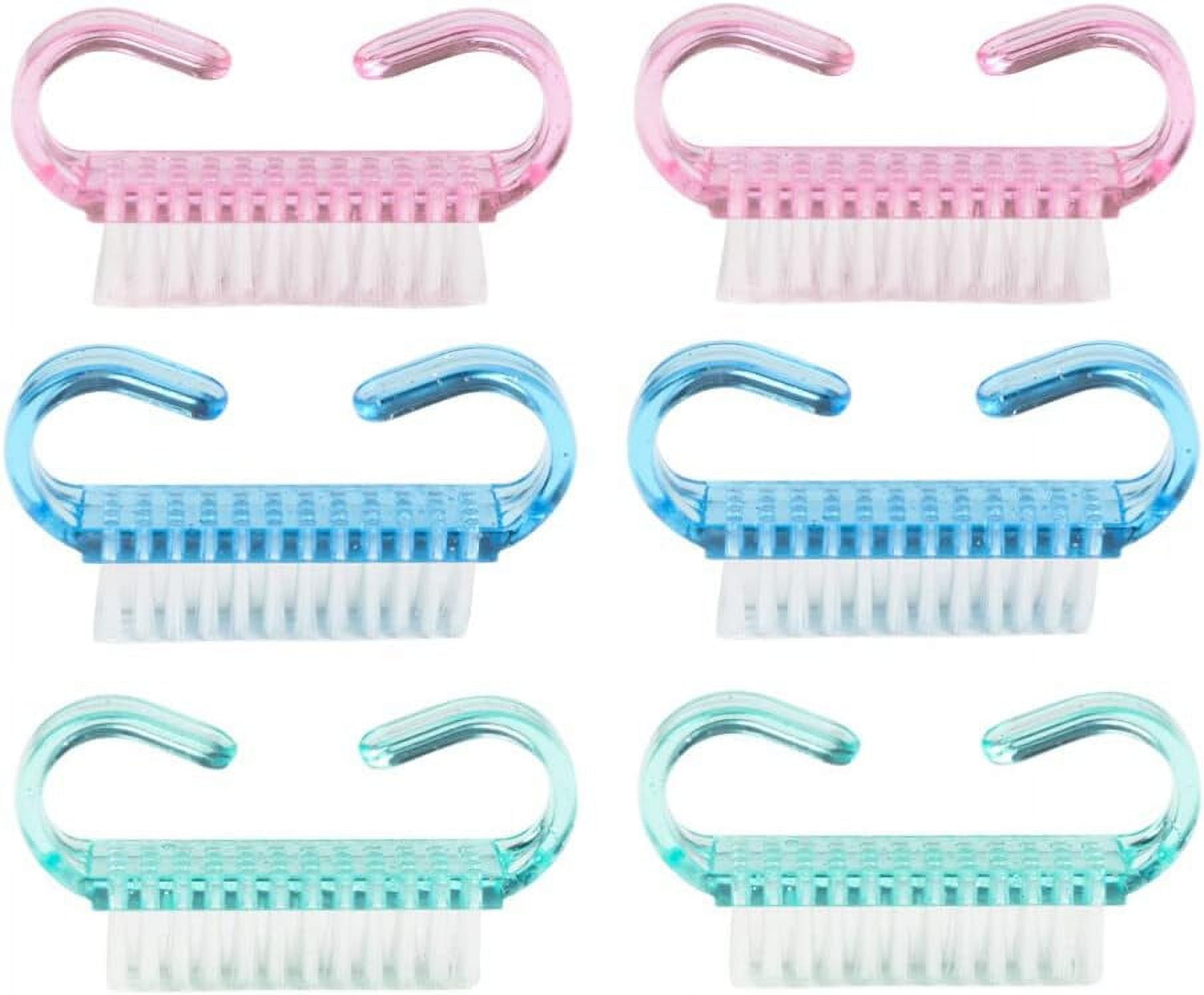 Cleanser Cleaner Finger Nail Scrub Brush Nail Hand Scrubbing Cleaning ...