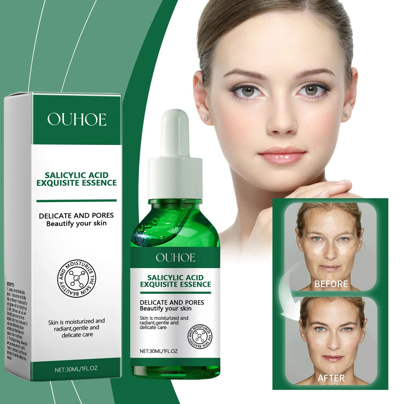 Cleansing Pores lifting Exfoliation Penetration Absorption Restoring ...