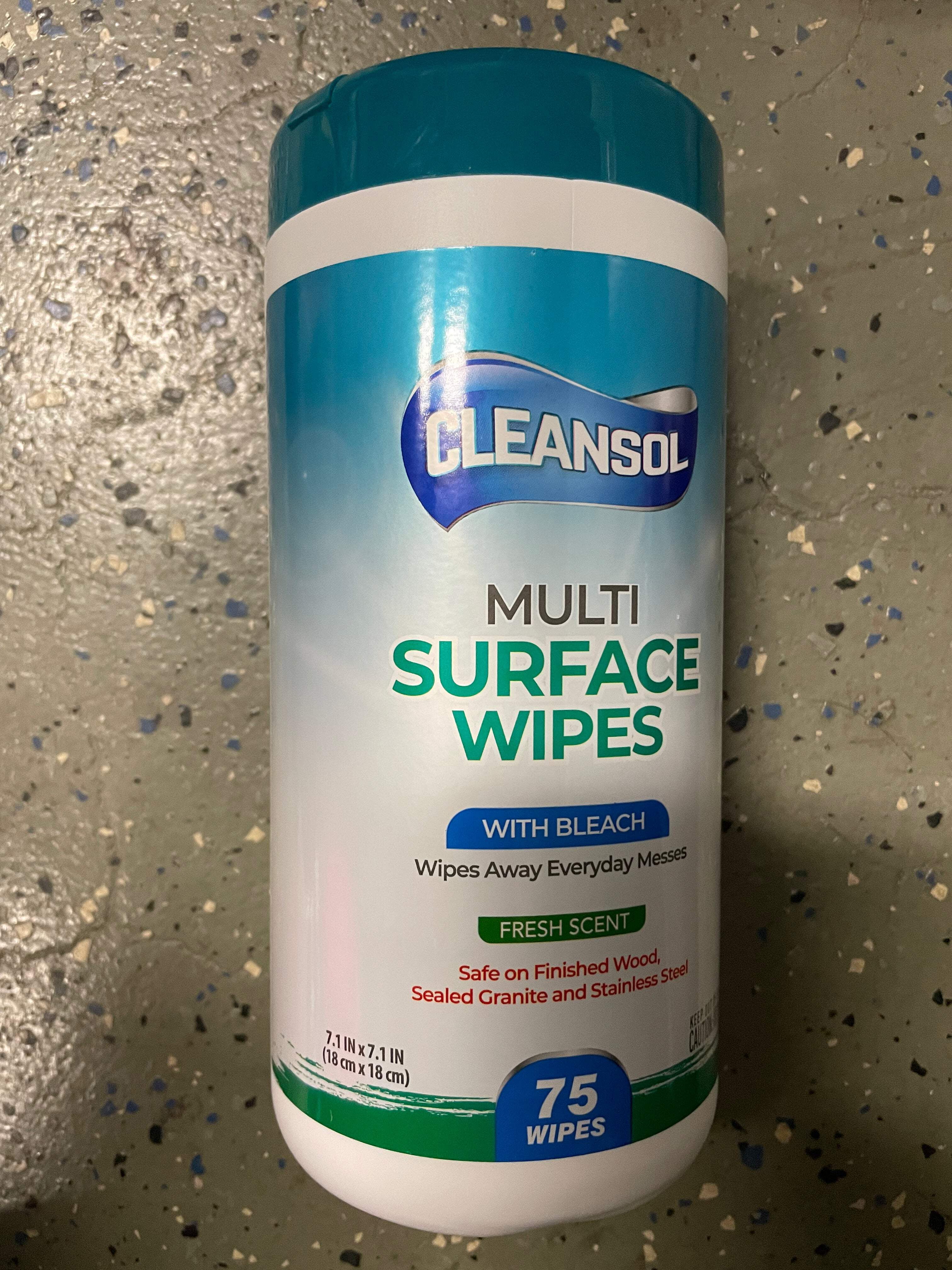 Cleansol Multi Surface Wipes - Walmart.com