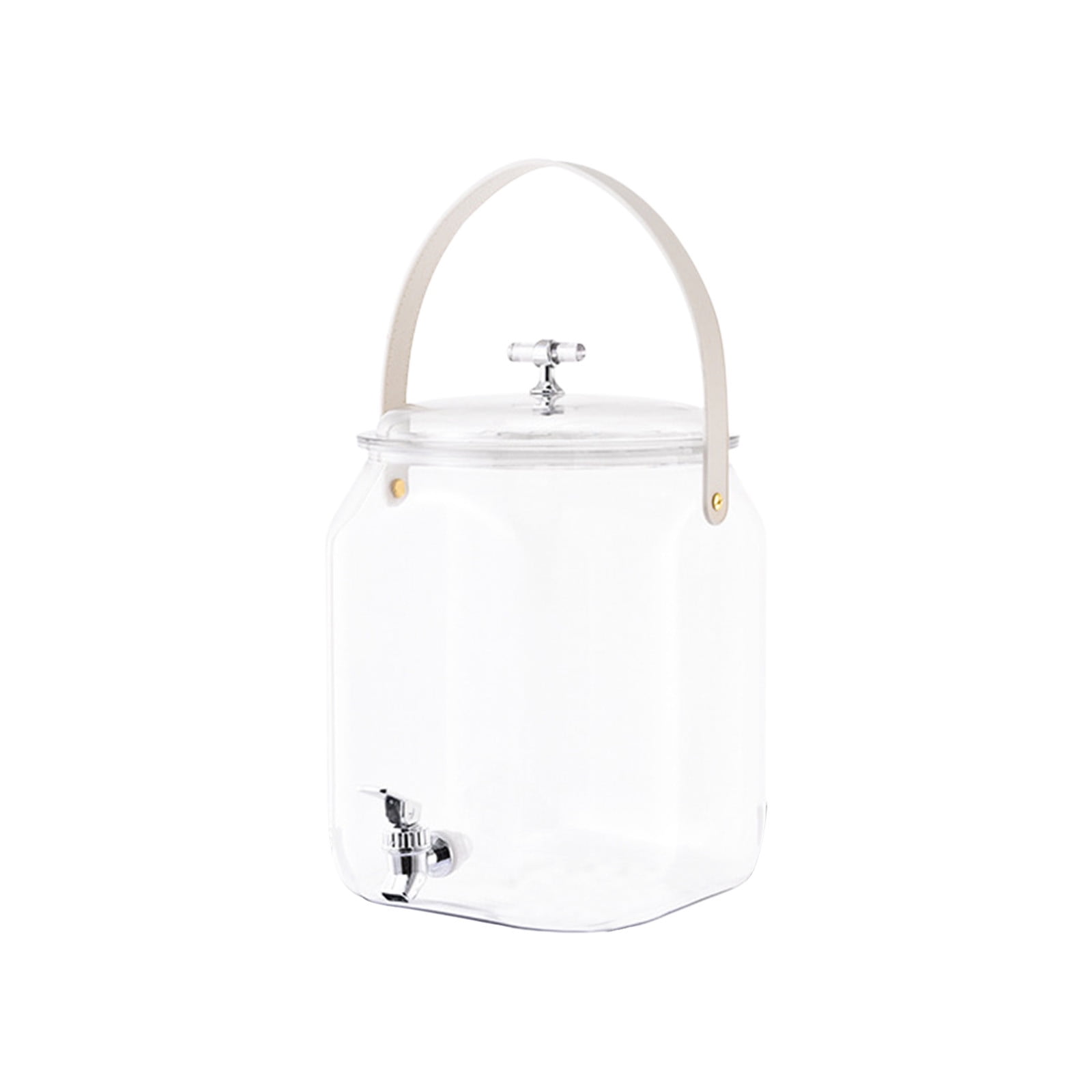 Clear 115L Portable Cold Water Dispenser Bucket With Faucet Large ...
