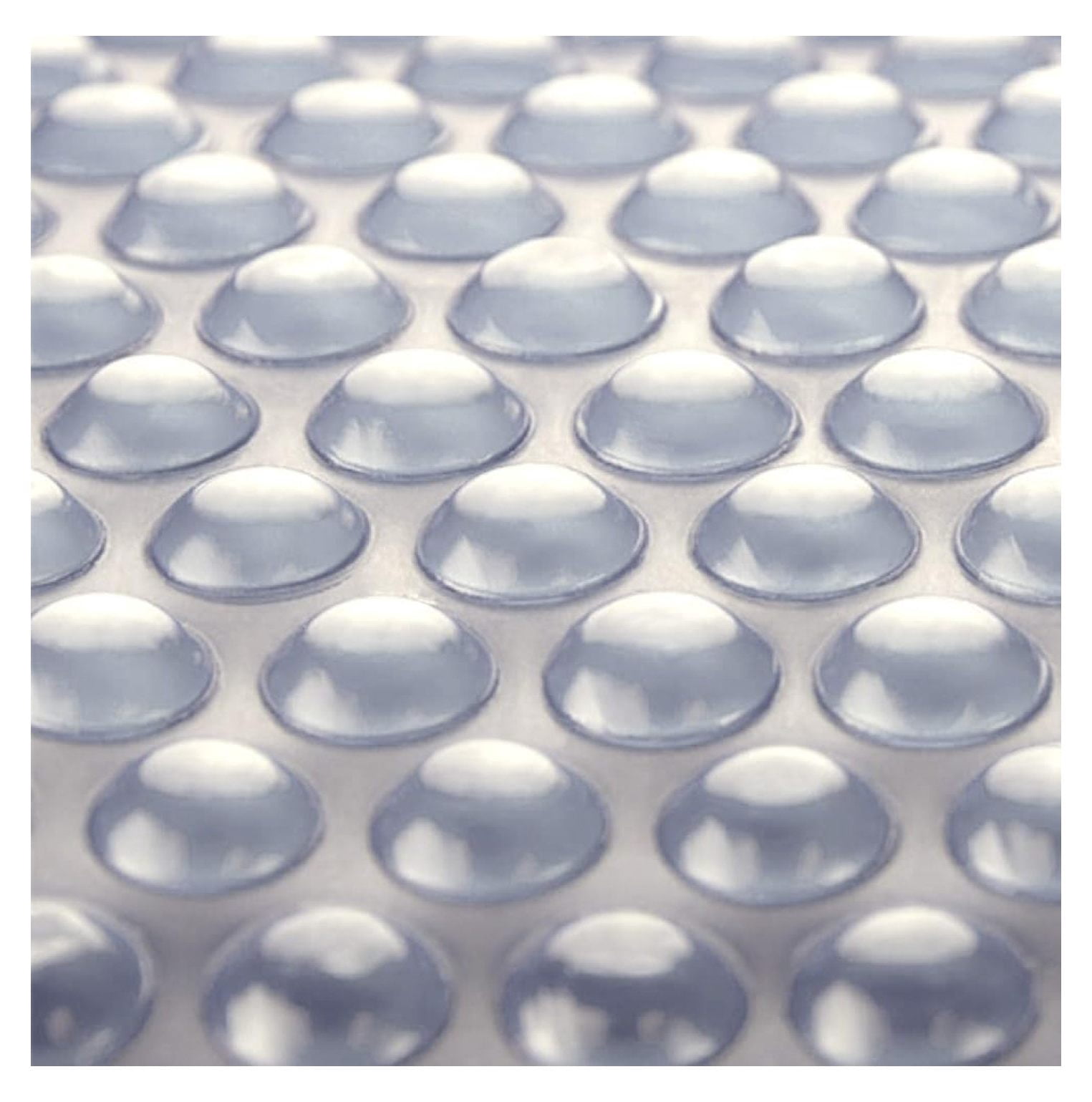 Clear 12 ft x 24 ft Oval Solar Cover | 1200 Series | Heat Retaining ...