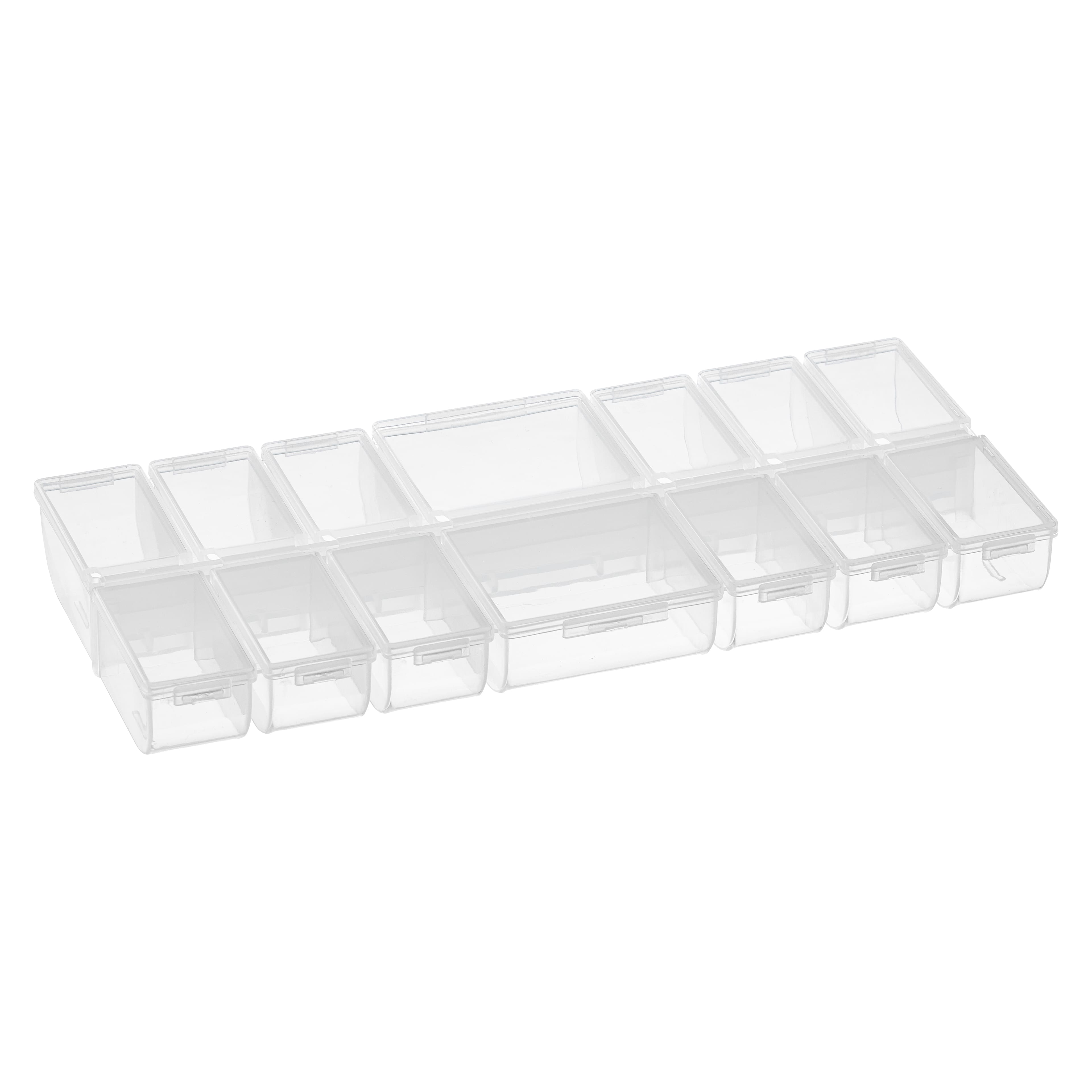Creative Options Deep Utility Nine Compartment Storage Box, Clear ...