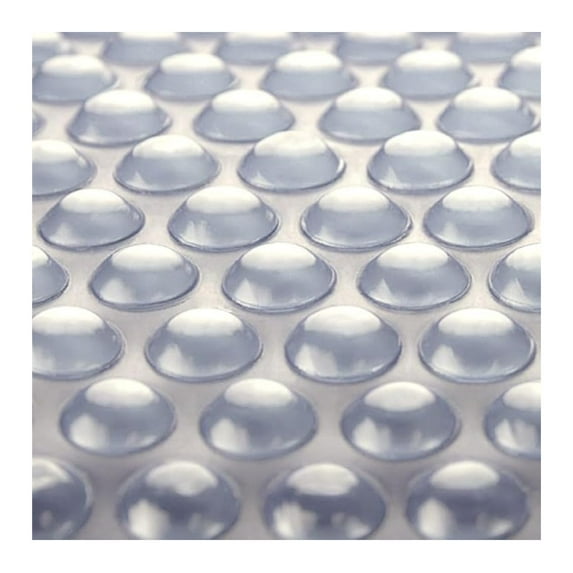 Clear 16 ft x 32 ft Rectangle Pool Solar Cover | 1600 Series | Heat ...