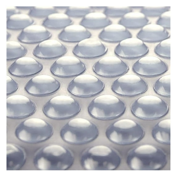 Clear 18 ft x 38 ft Rectangle Pool Solar Cover | 1600 Series | Heat ...