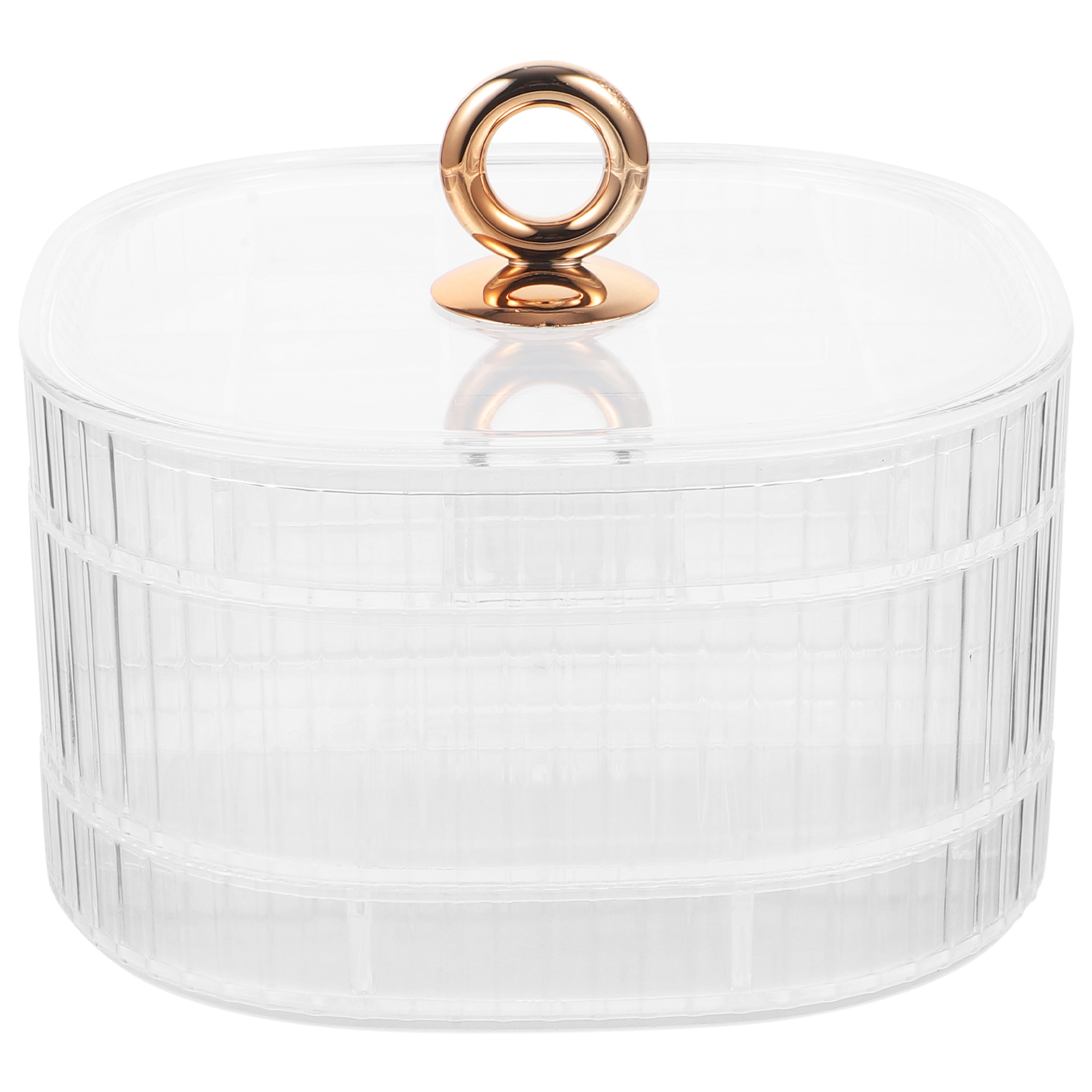 Clear 3-layer Earring Box Compartment Jewelry Organizer Stackable ...