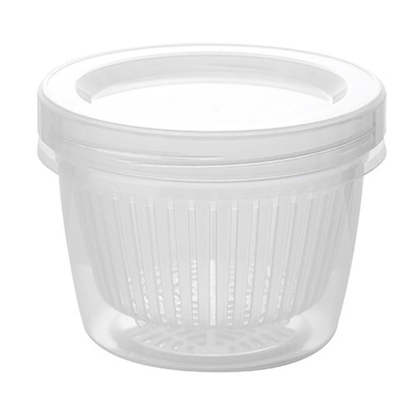 Clear 5Pc Fresh Produce Storage Containers Airtight Food Preservation ...