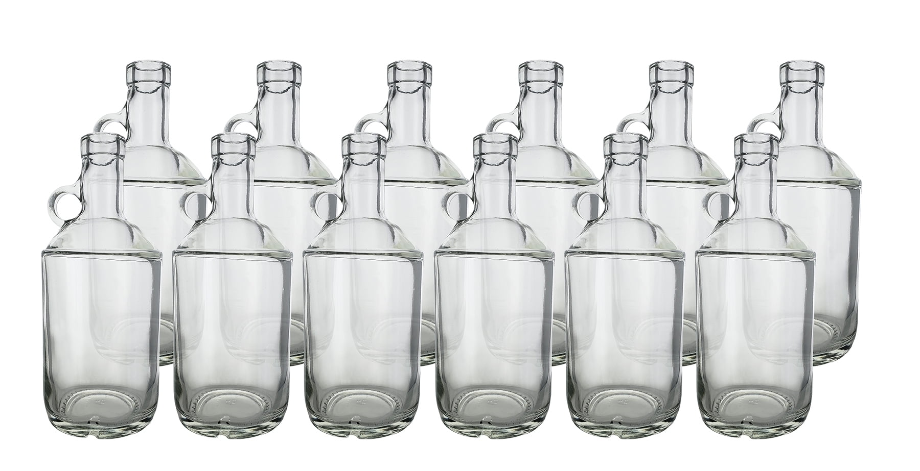 Clear 750ml Moonshine Bottle Single (21.5mm Cork Finish) 12 Count ...