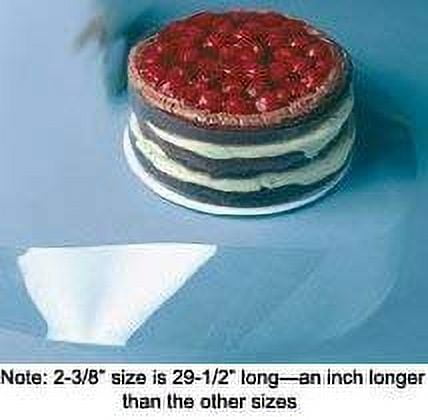 Clear Acetate Cake Collar, Pack of 200 - 3-1/2" x 28-1/2" - Walmart.com