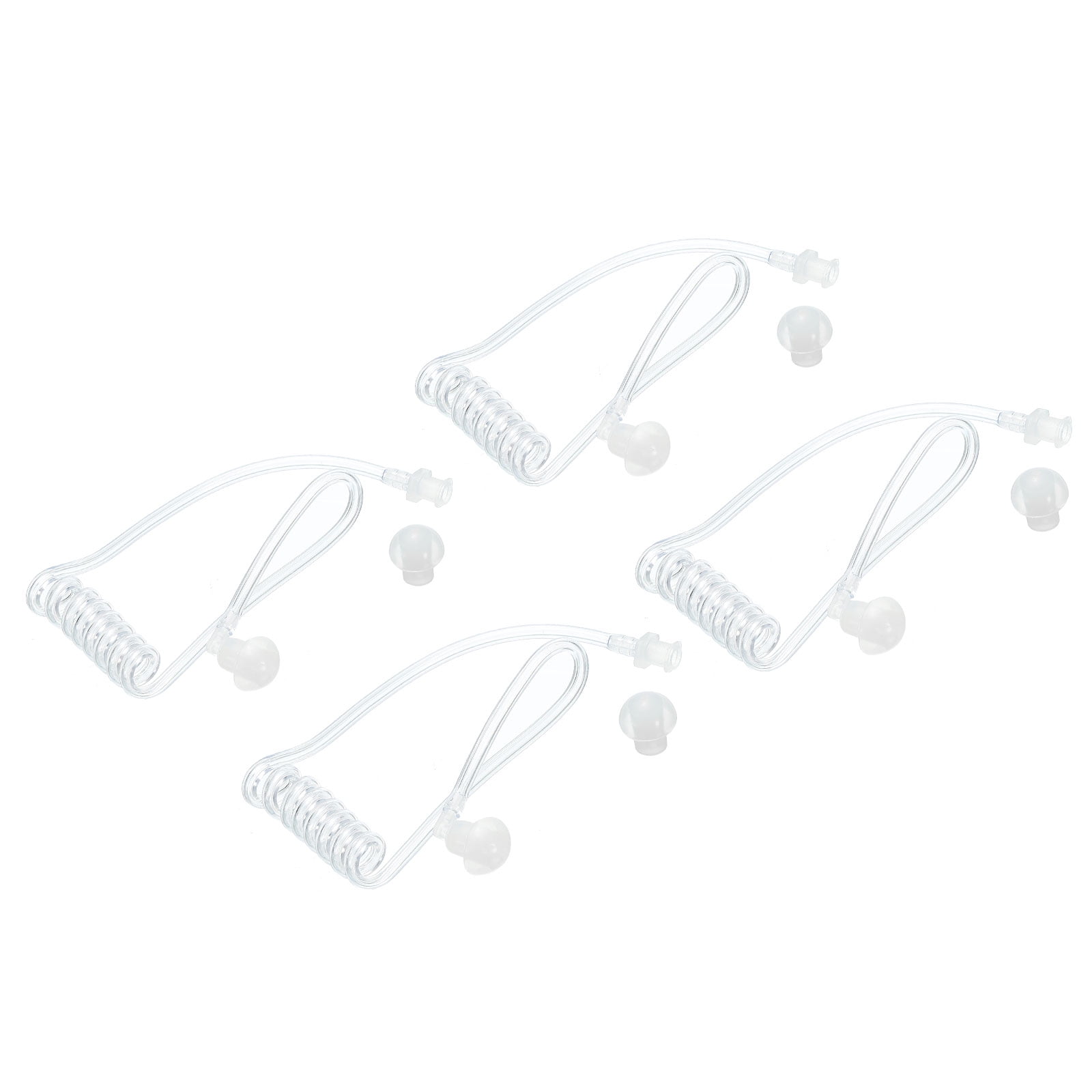 Clear Acoustic Tube for Two Way Radio Earpiece and Headset, Replacement ...
