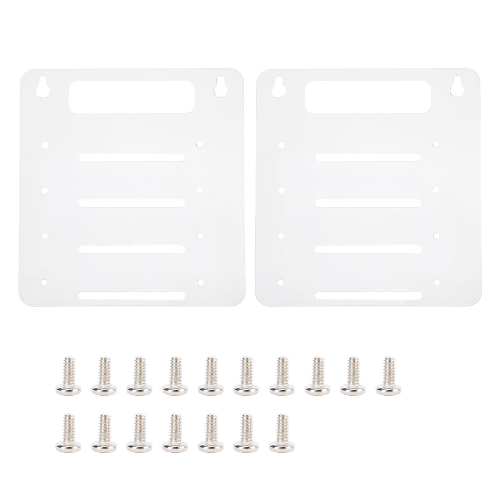 Clear Acrylic 4 Layer Hard Disk Drive Rack Desktop Computer 3.5 inch ...