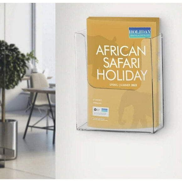 Acrylic Wall Mount Document Holders