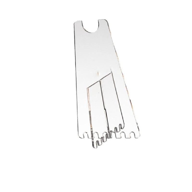Clear Acrylic Bike Stand Portable Bicycles Holder Light Weight Floor ...