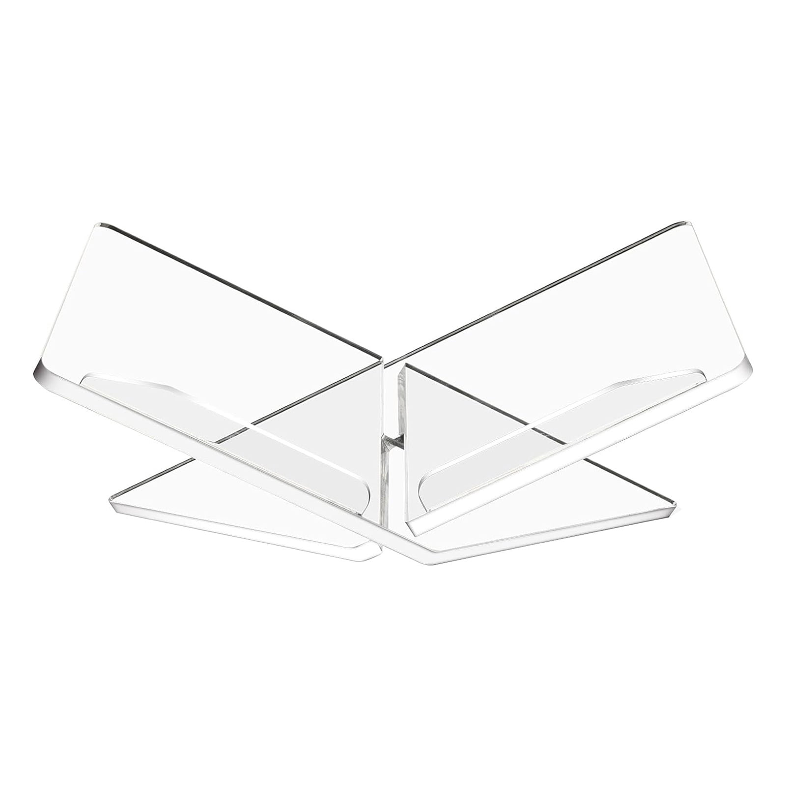 Clear Acrylic Book Stand Open Book Holder Stand for Reading Display ...